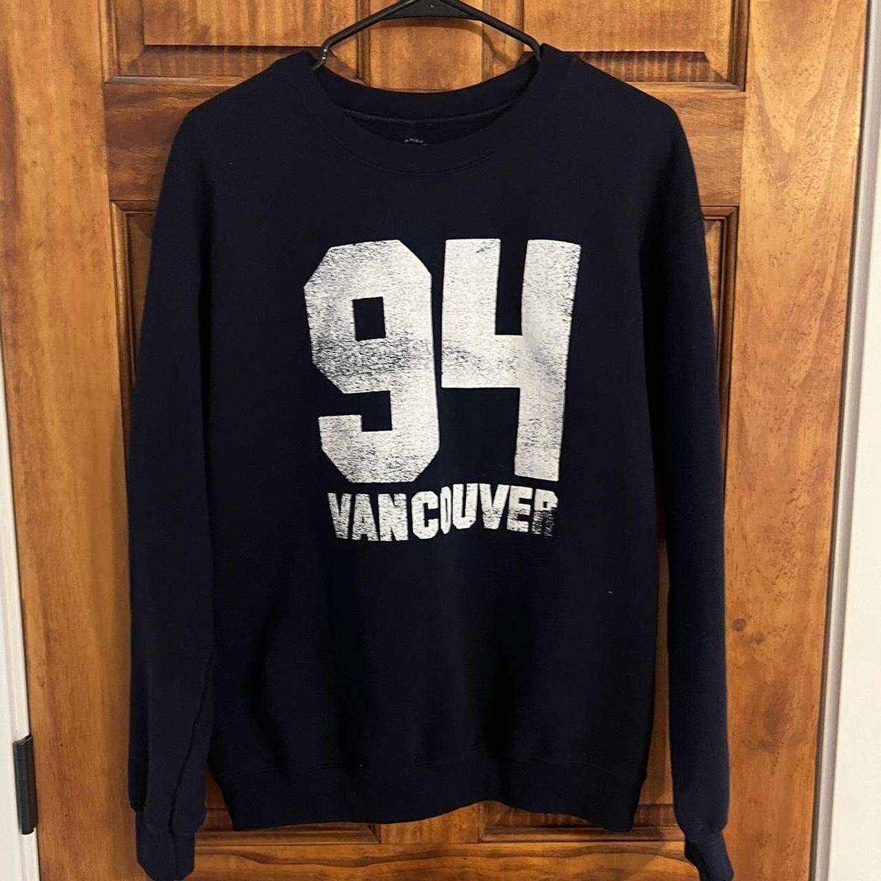 pacsun navy crewneck - Depop