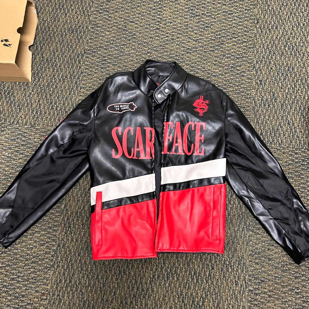 Scarface leather jacket #leatherjacket #Scarface | Depop