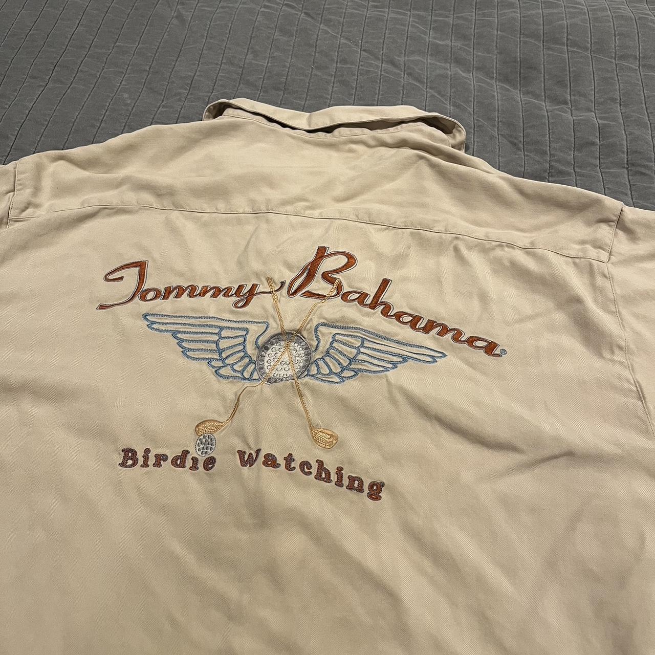 Tommy Bahama RV company button up, size XL, silk,... - Depop