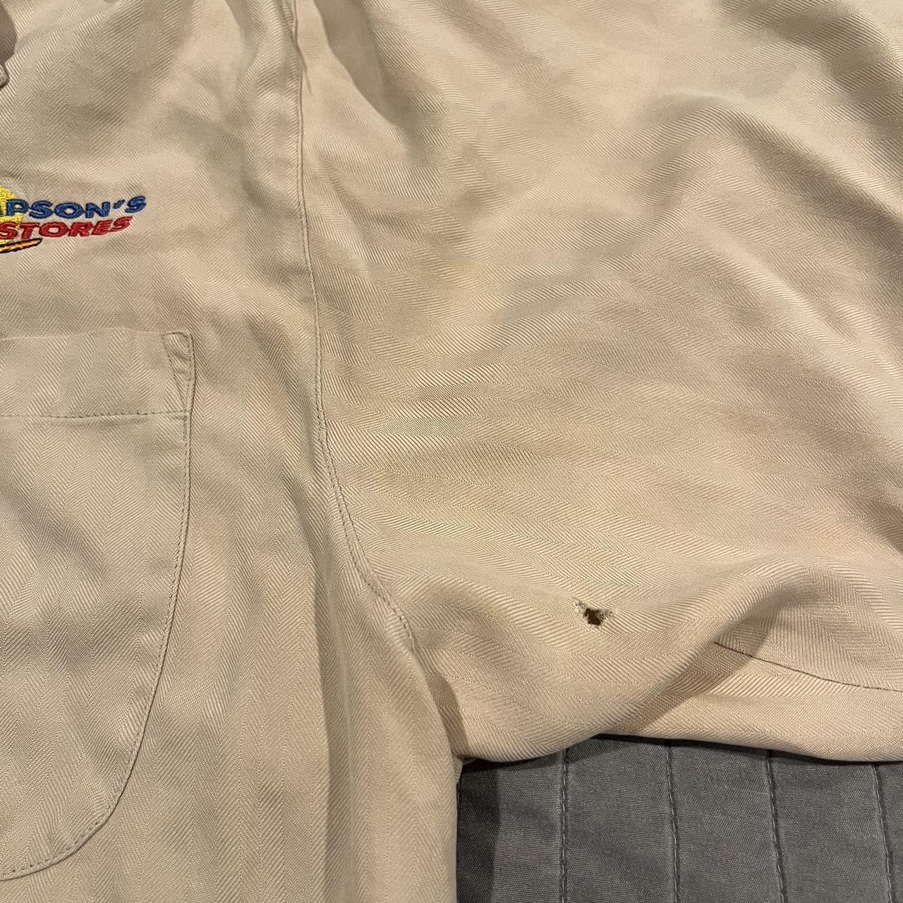 Tommy Bahama RV company button up, size XL, silk,... - Depop