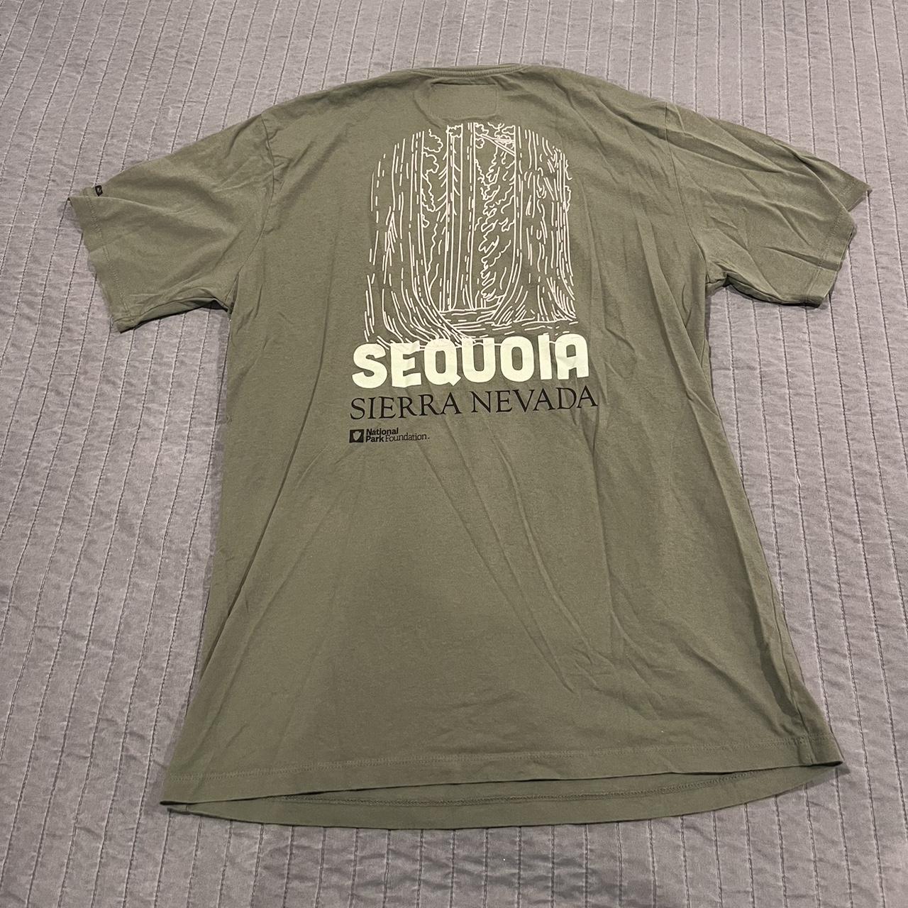 RSQ green sequoia National park t-shirt, size Medium... - Depop