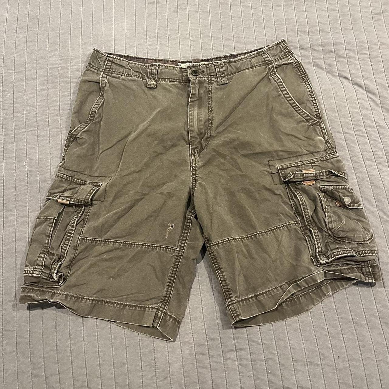 Brown American Rag Co. cargo shorts, 34 waist, 10... - Depop