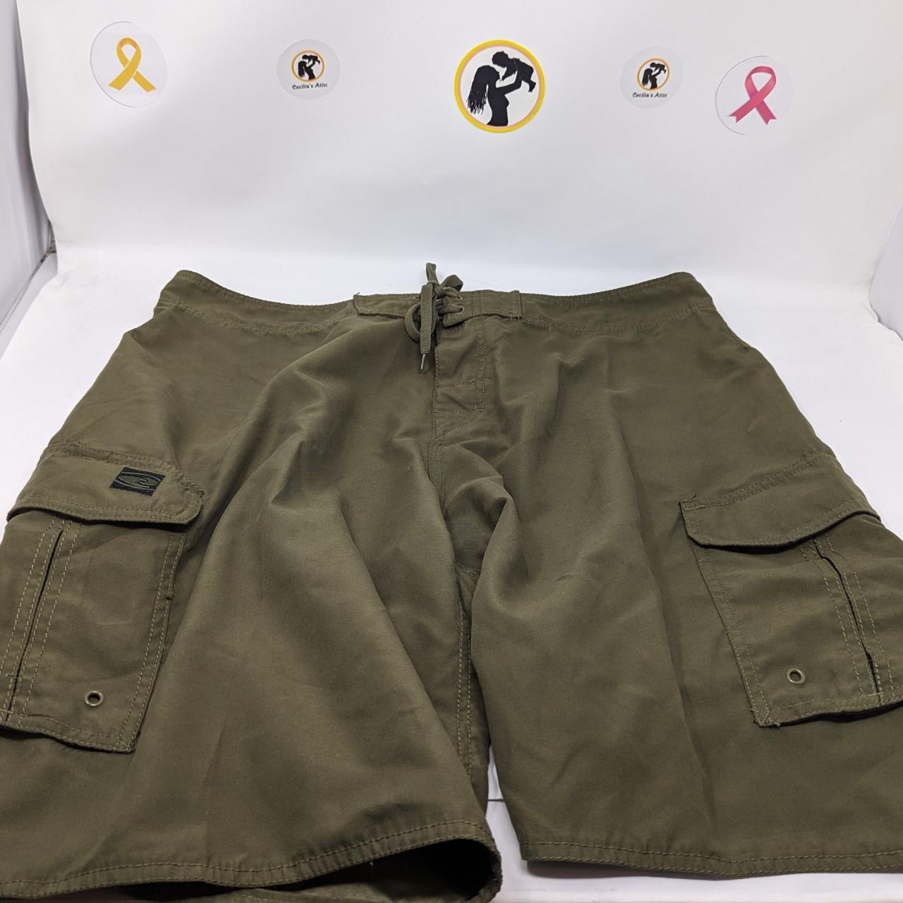 Hawaiian Performance Surfwear Green Shorts, - Depop