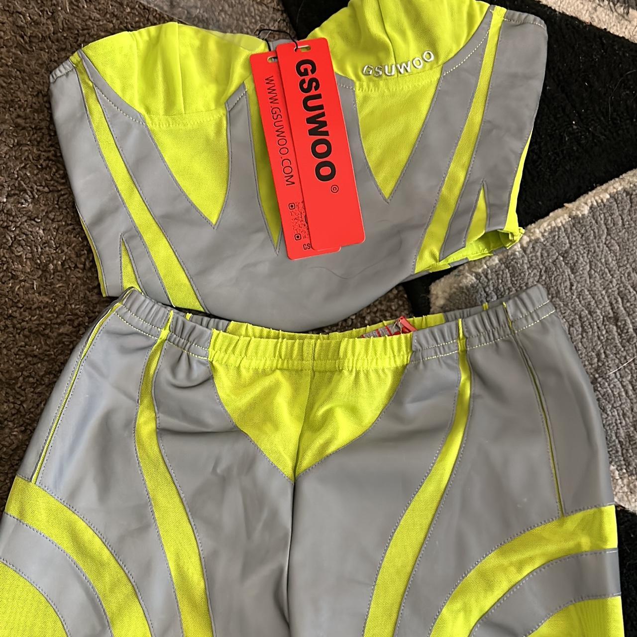 2 piece Gsuwoo shorts set - Depop