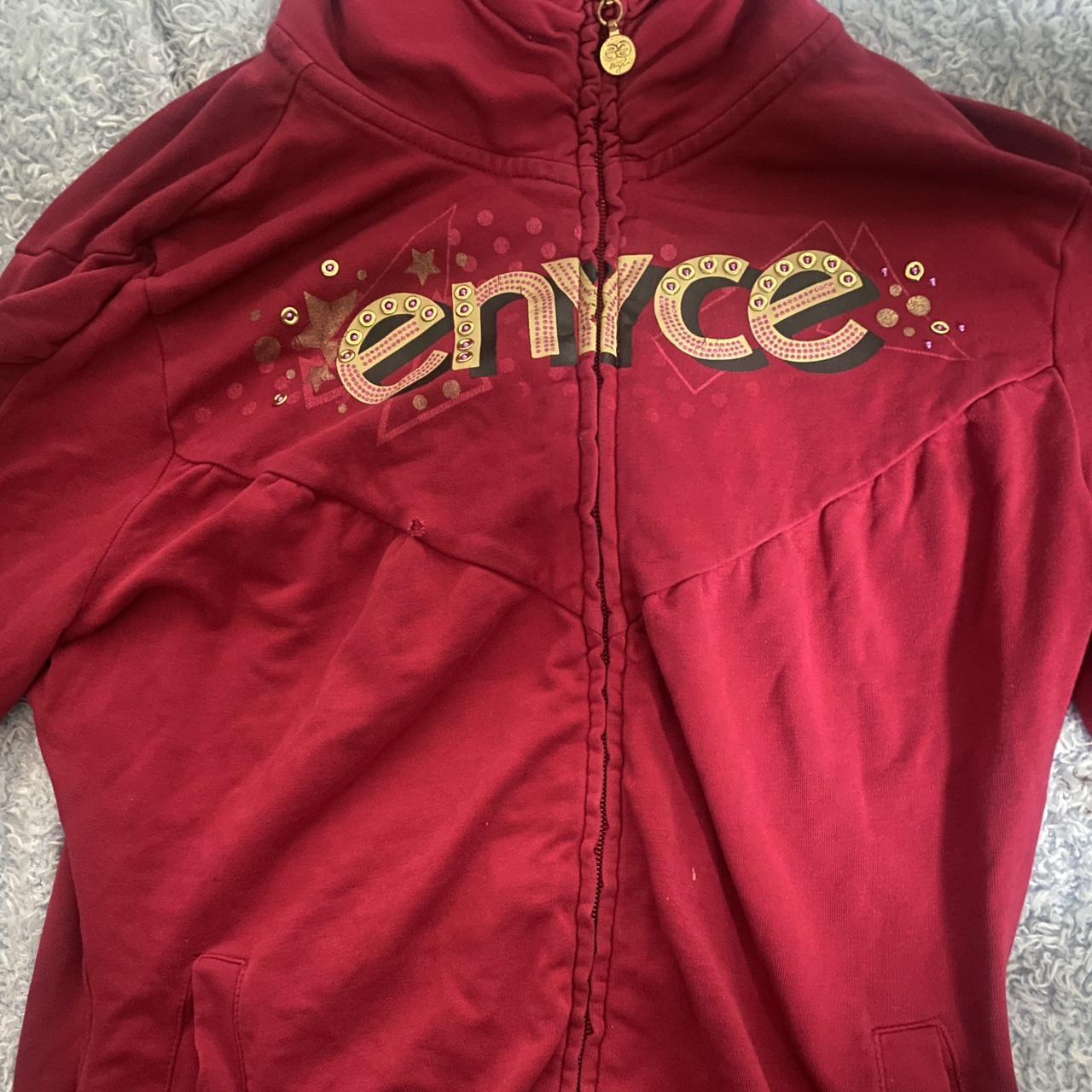 super cute vintage y2k enyce jeans zip up few... - Depop