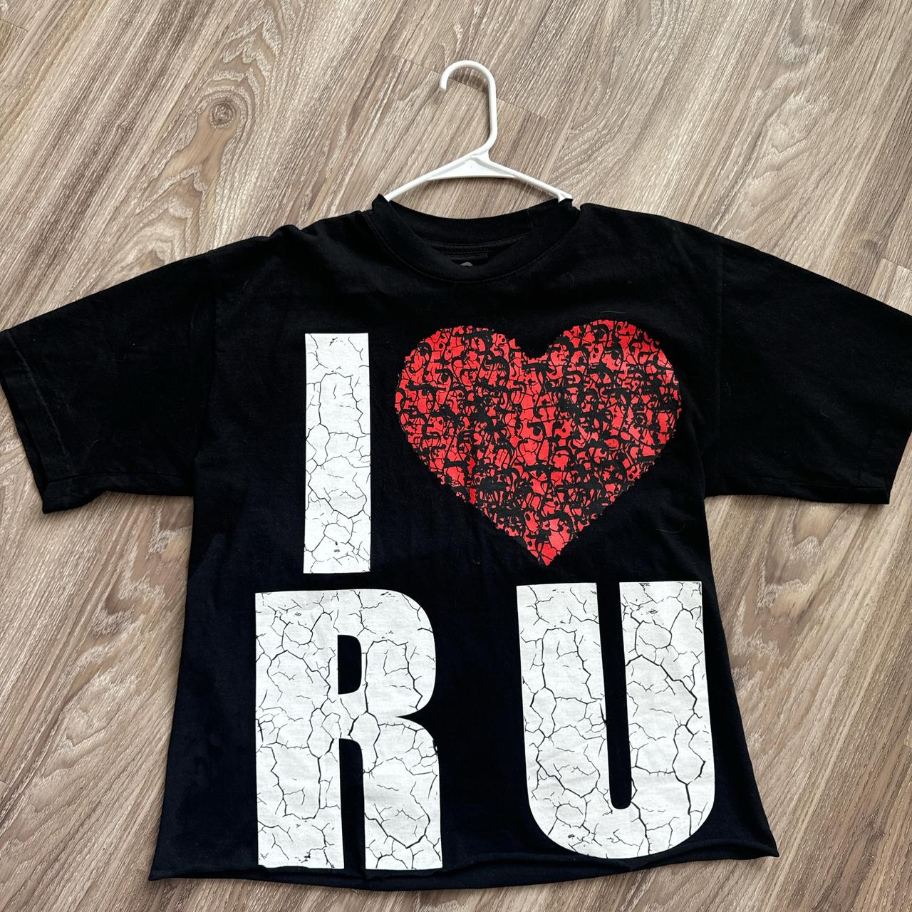 Rugoodenough "I ️ RU" tee @rugoodenough on... - Depop