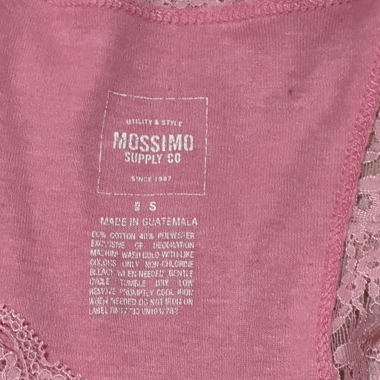 pink mossimo tank top size small #y2k #coquette... - Depop