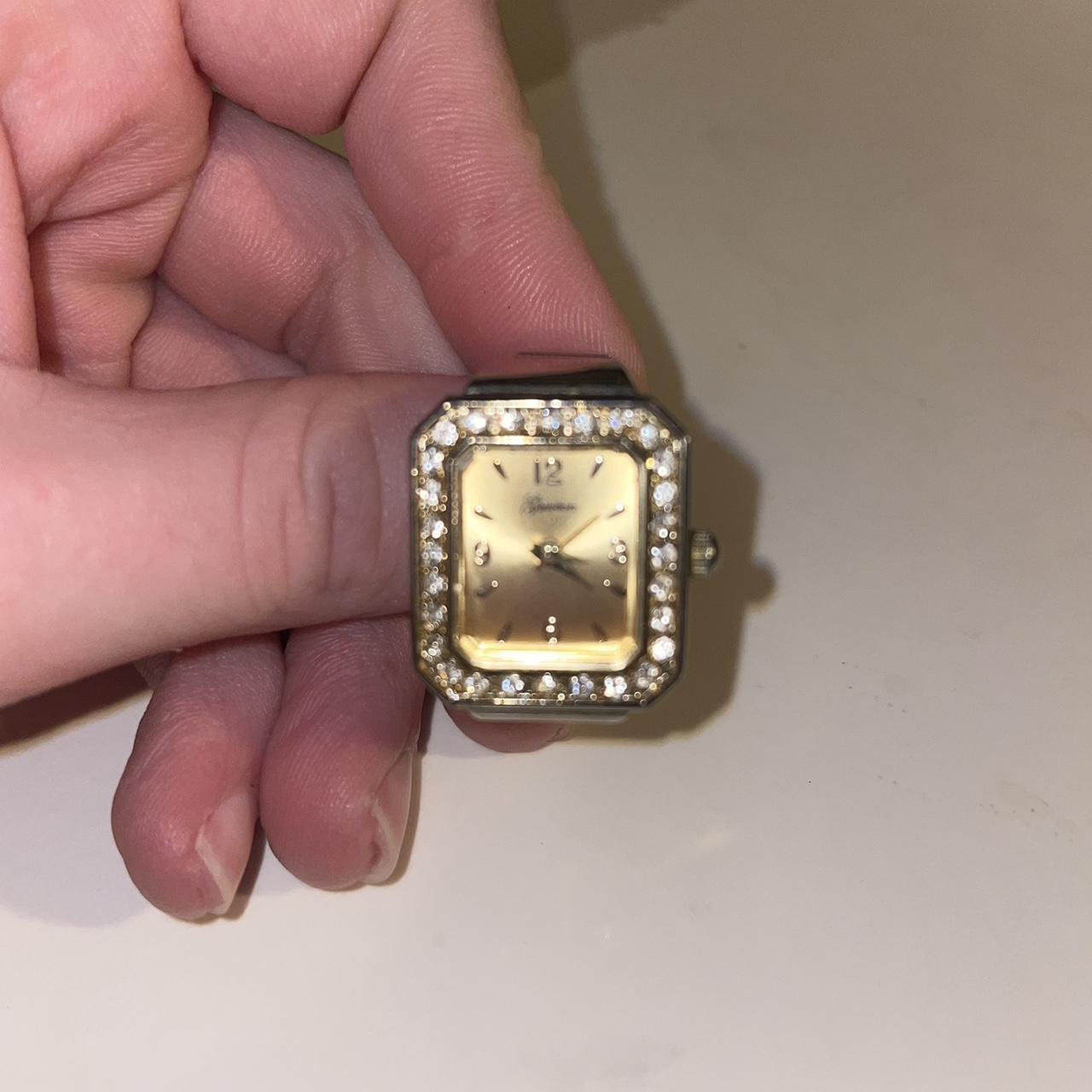 cool vintage watch ring i wear a size 6 and it’s a... - Depop