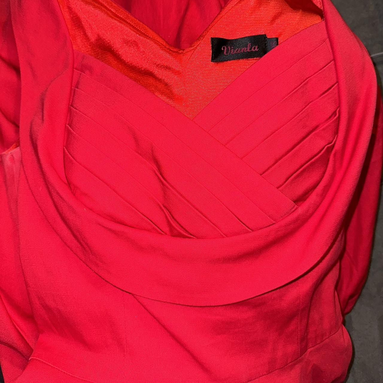 1950’s style vintage red dress - Depop