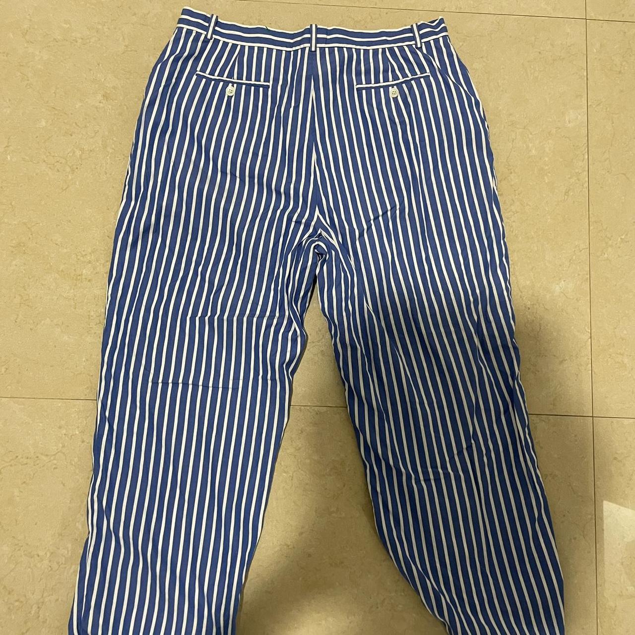 Ralph Lauren Pants Size 10 Eye Catching Stripes - Depop