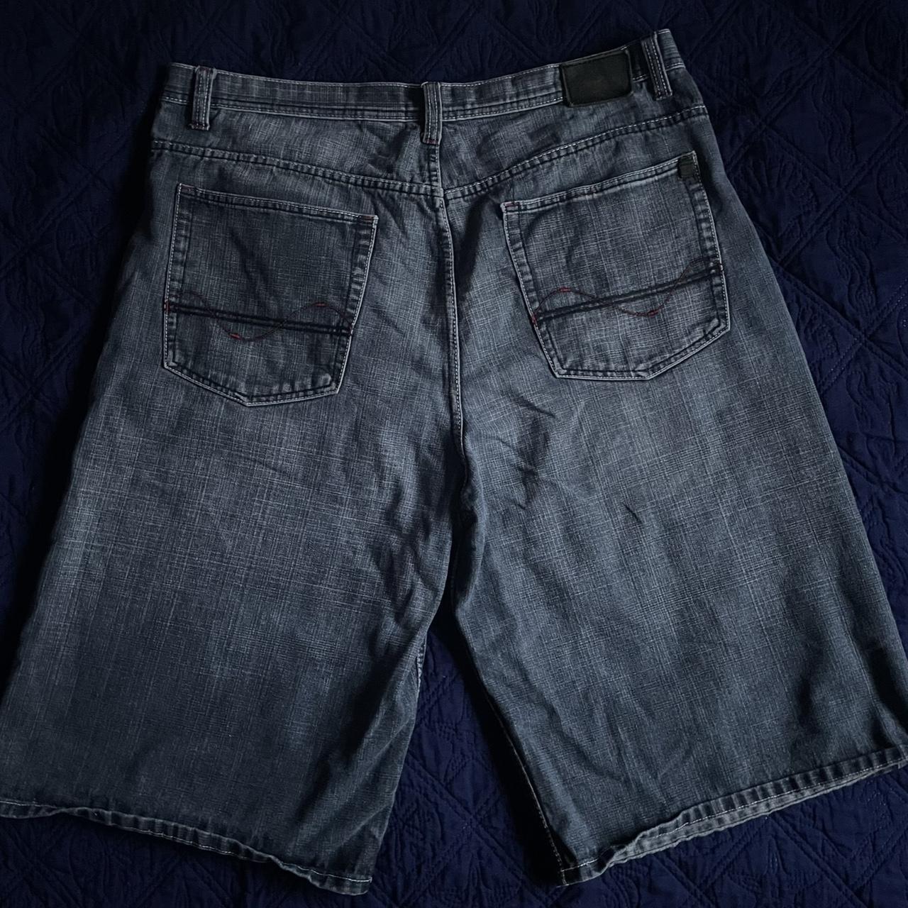 Royal Blue Jeans Jorts Great wash and condition... - Depop