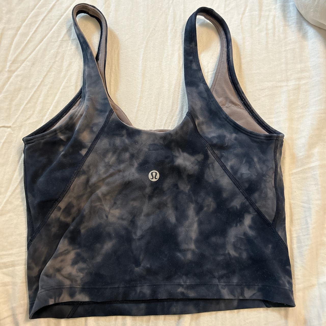 Wash blue lululemon align tank, no tags or pads - Depop