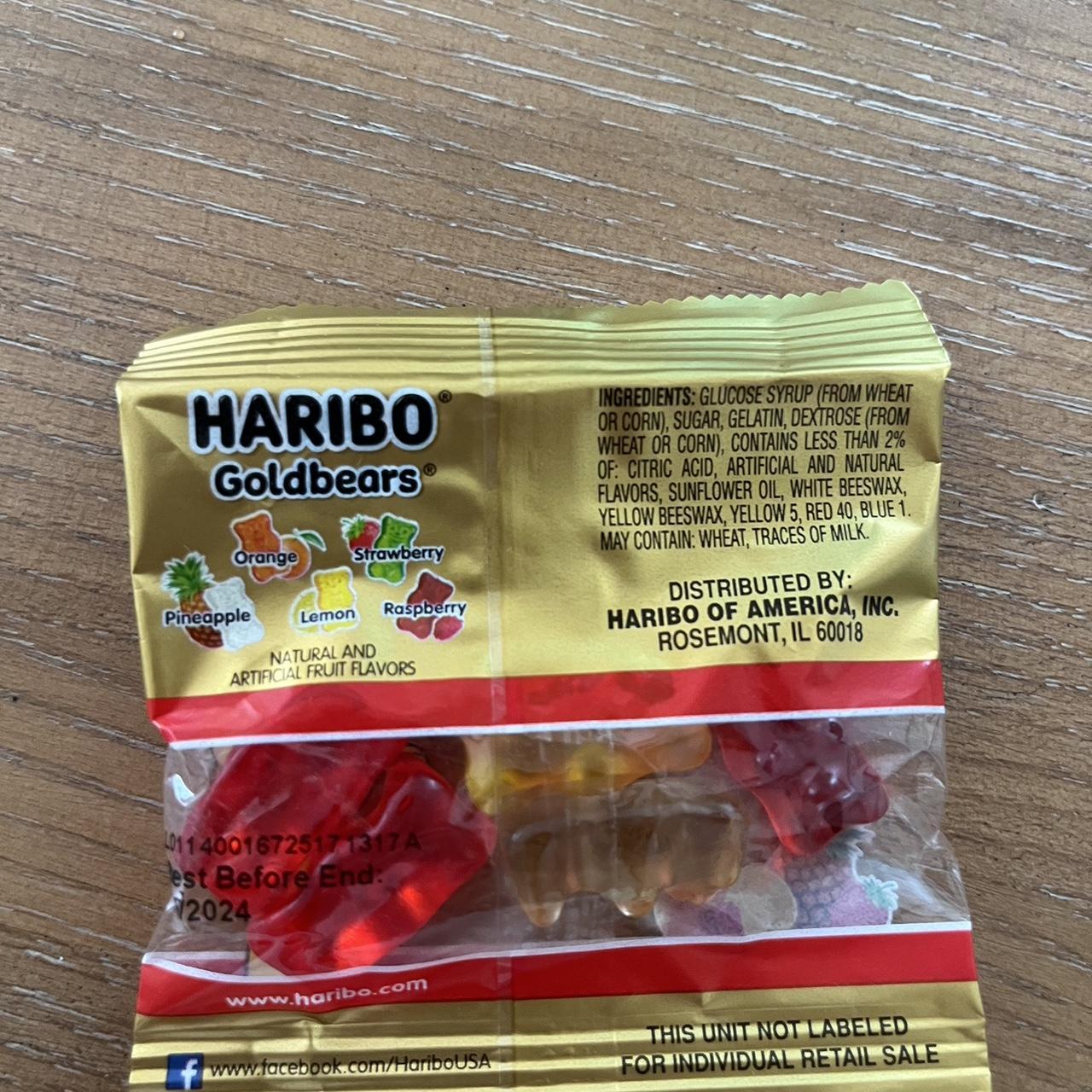 Mini Haribo Goldbears small pack but this one has 5... | Depop