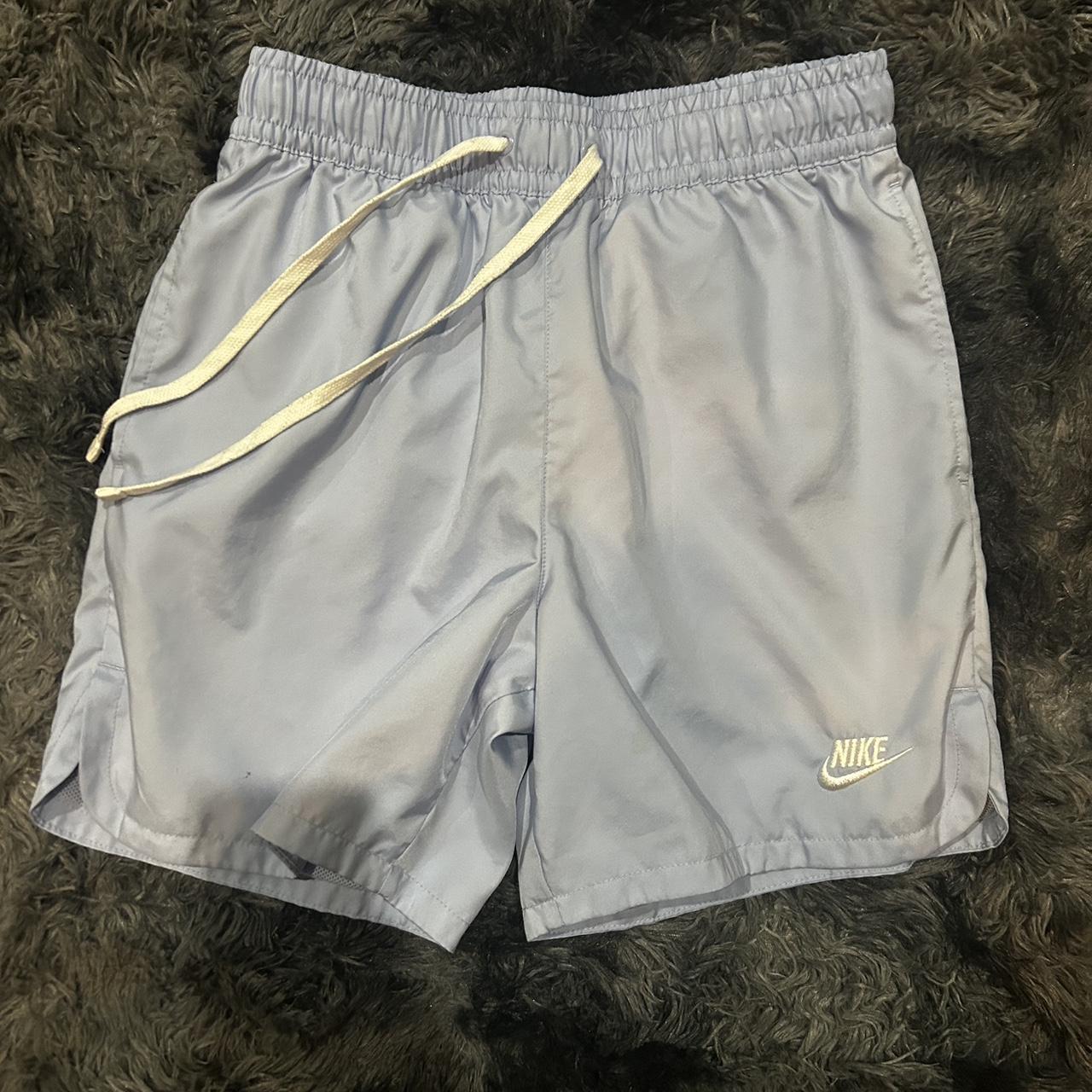 Nike blue athletic shorts Great condition Super clean - Depop