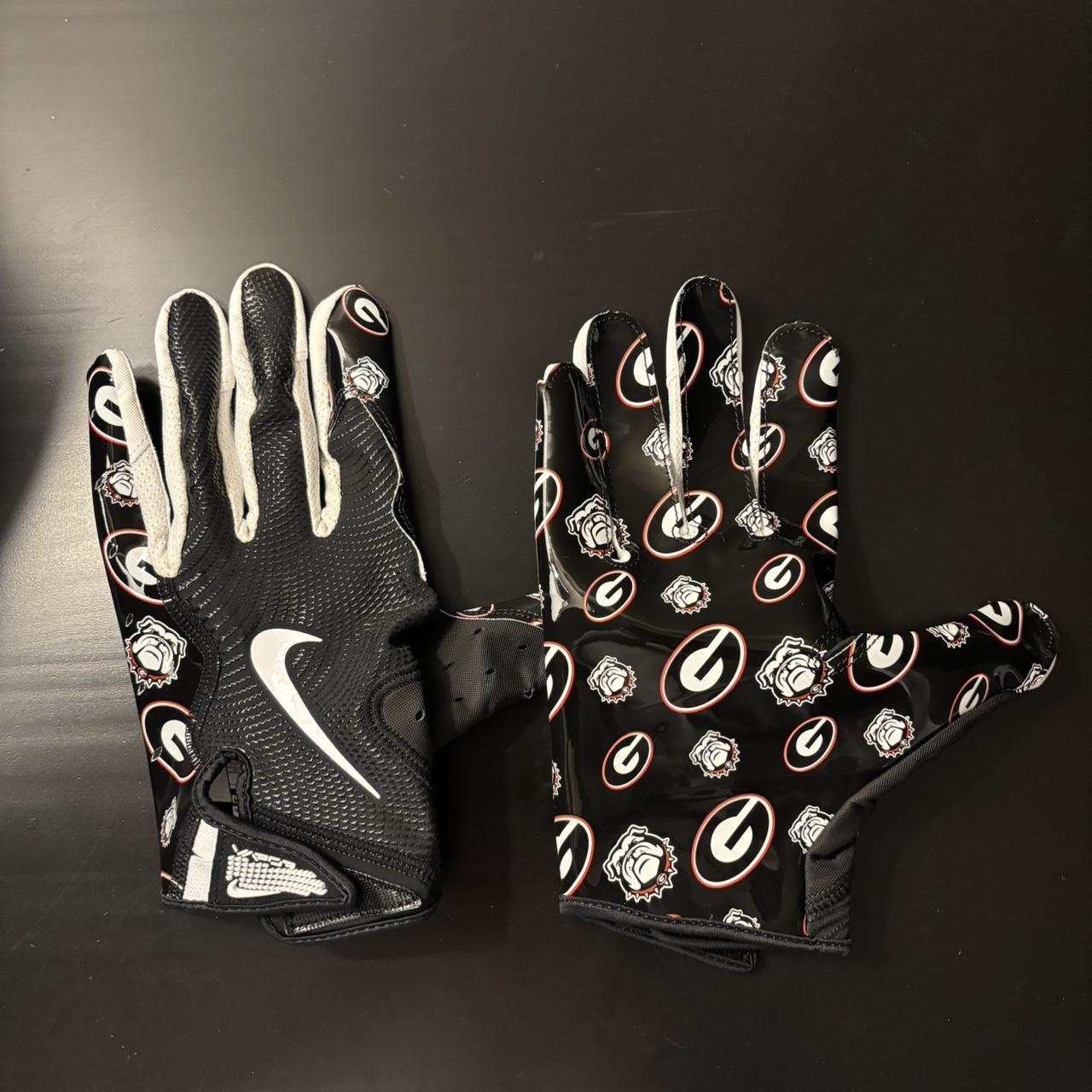 College football gloves Georgia size large brand new... | Depop