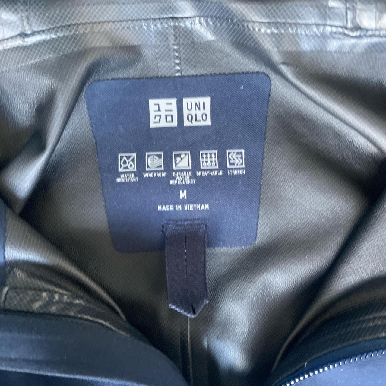 uniqlo windbreaker blocktech 3D cut - Depop