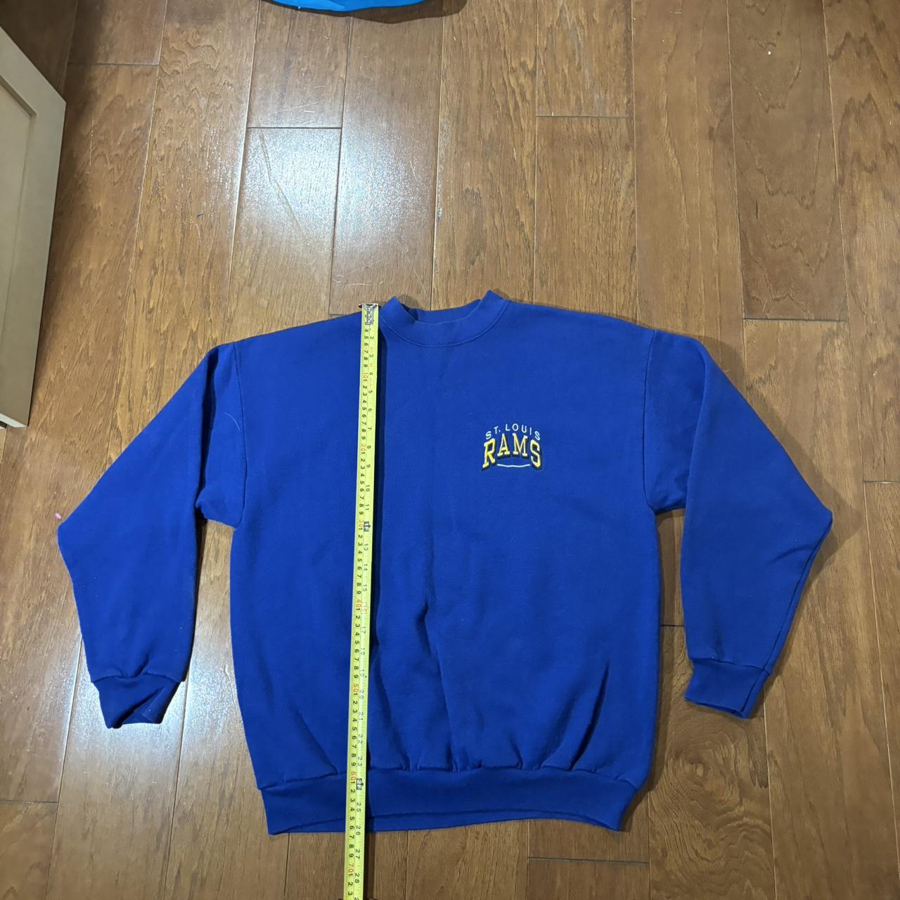 Vintage nfl rams sweatshirt , size large , made in USA - Depop