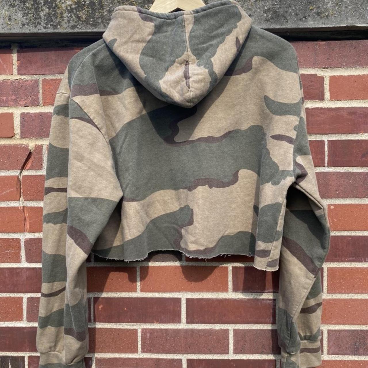 Cropped Camo Bass Pro Shop Hoodie Depop