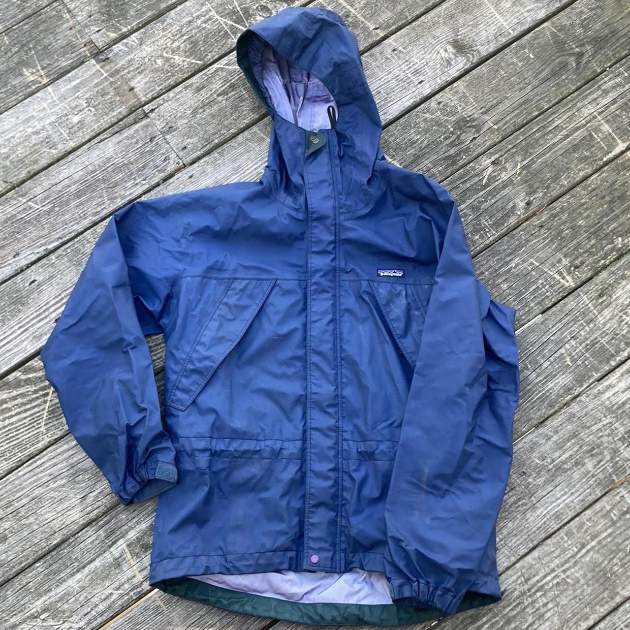 Vintage Patagonia Rain jacket Good condition Size... - Depop