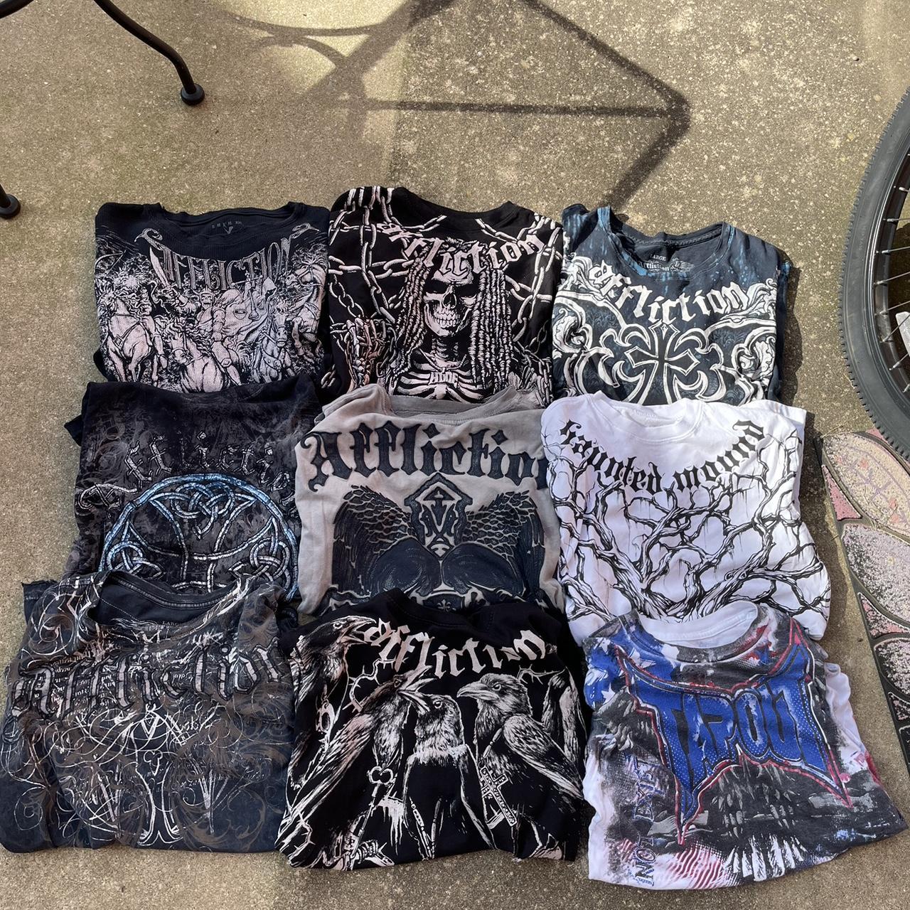 Do not Buy Promo Post Rare Affliction tshirts and... | Depop