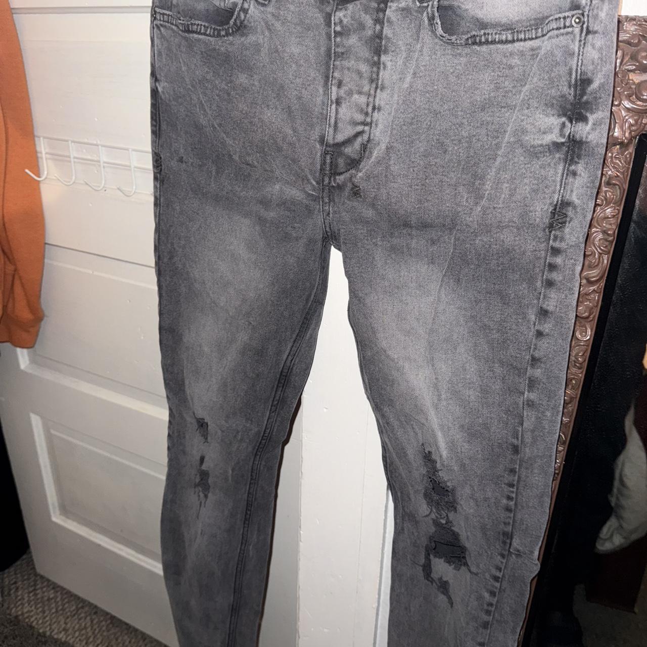Grey Skinny KSUBI Jeans 8/10 condition Size 31... - Depop