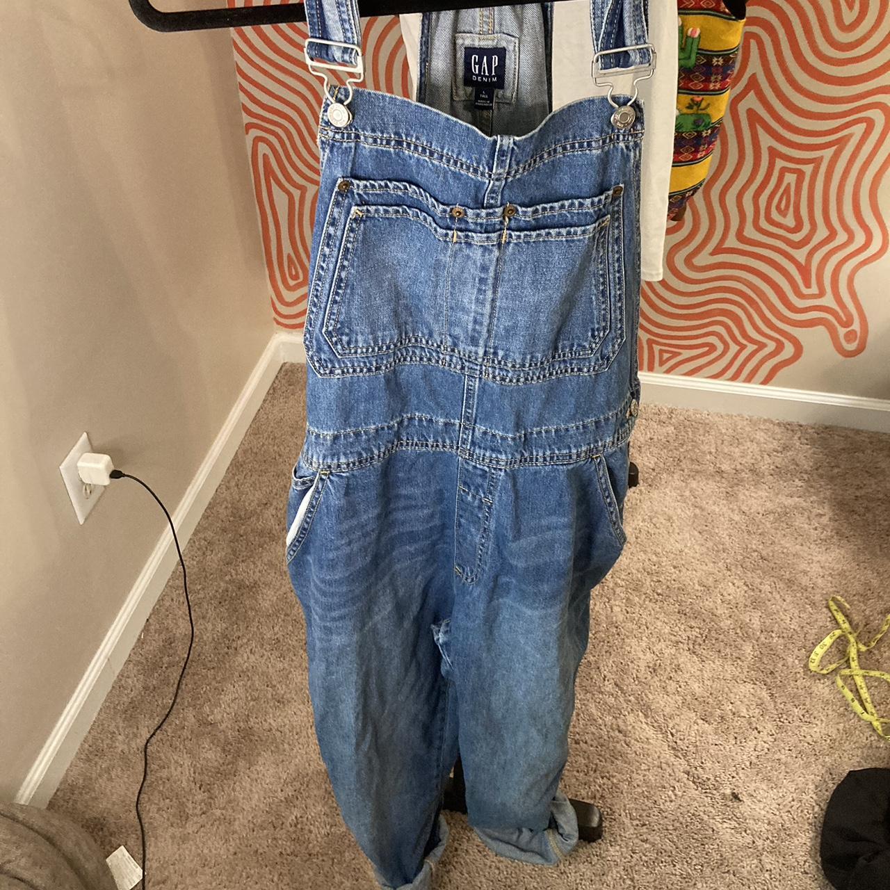 Gap Overalls Size Large Tall Great Condition Depop
