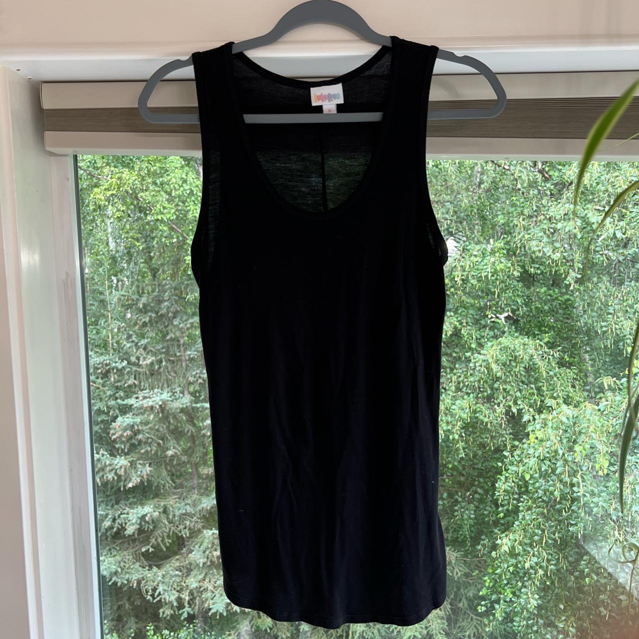 *Lularoe* Tank -soft cotton -black -A line style,... - Depop