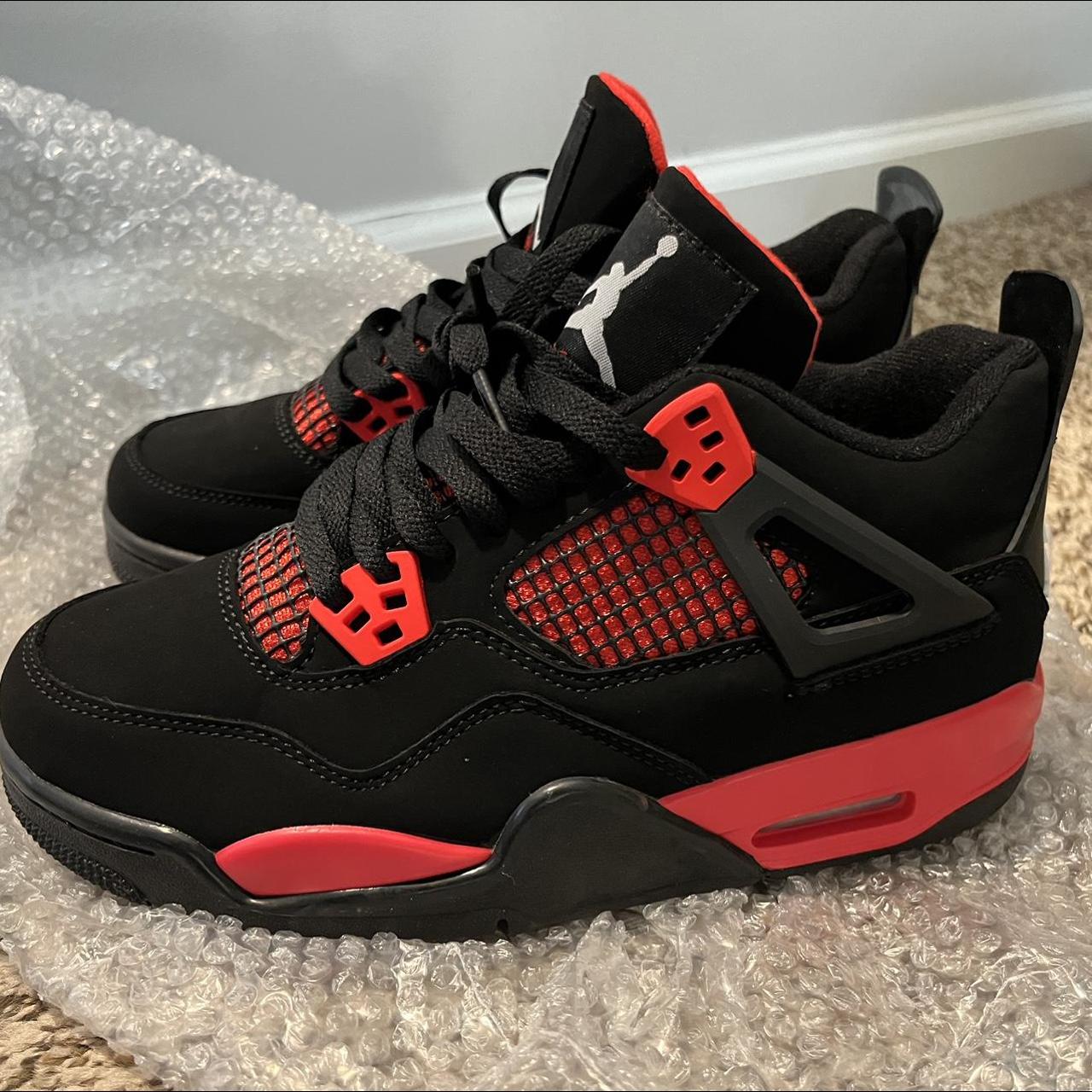 Red thunder 4s • brand new never worn No box Size... - Depop