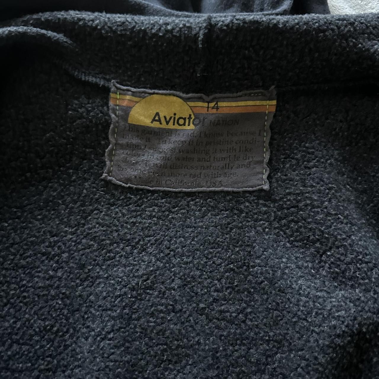 Aviator Nation bolt zip up size 14 - Depop