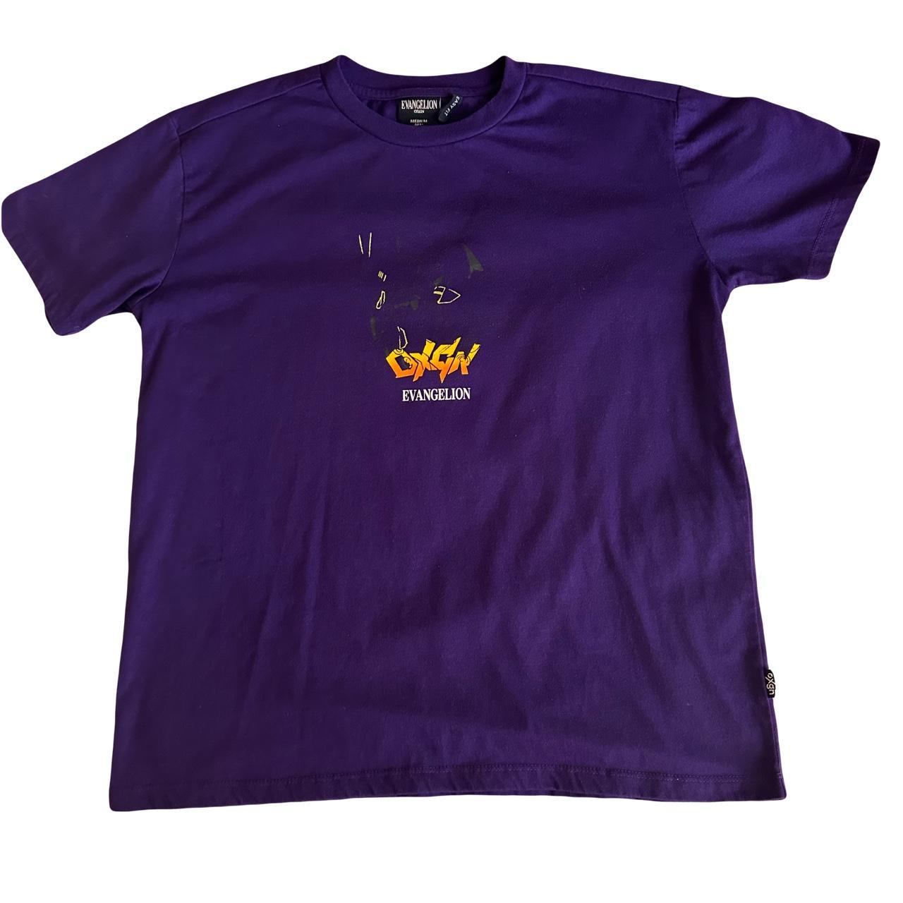OXGN Evangelion Collab Shirt Shirt is in perfect... - Depop