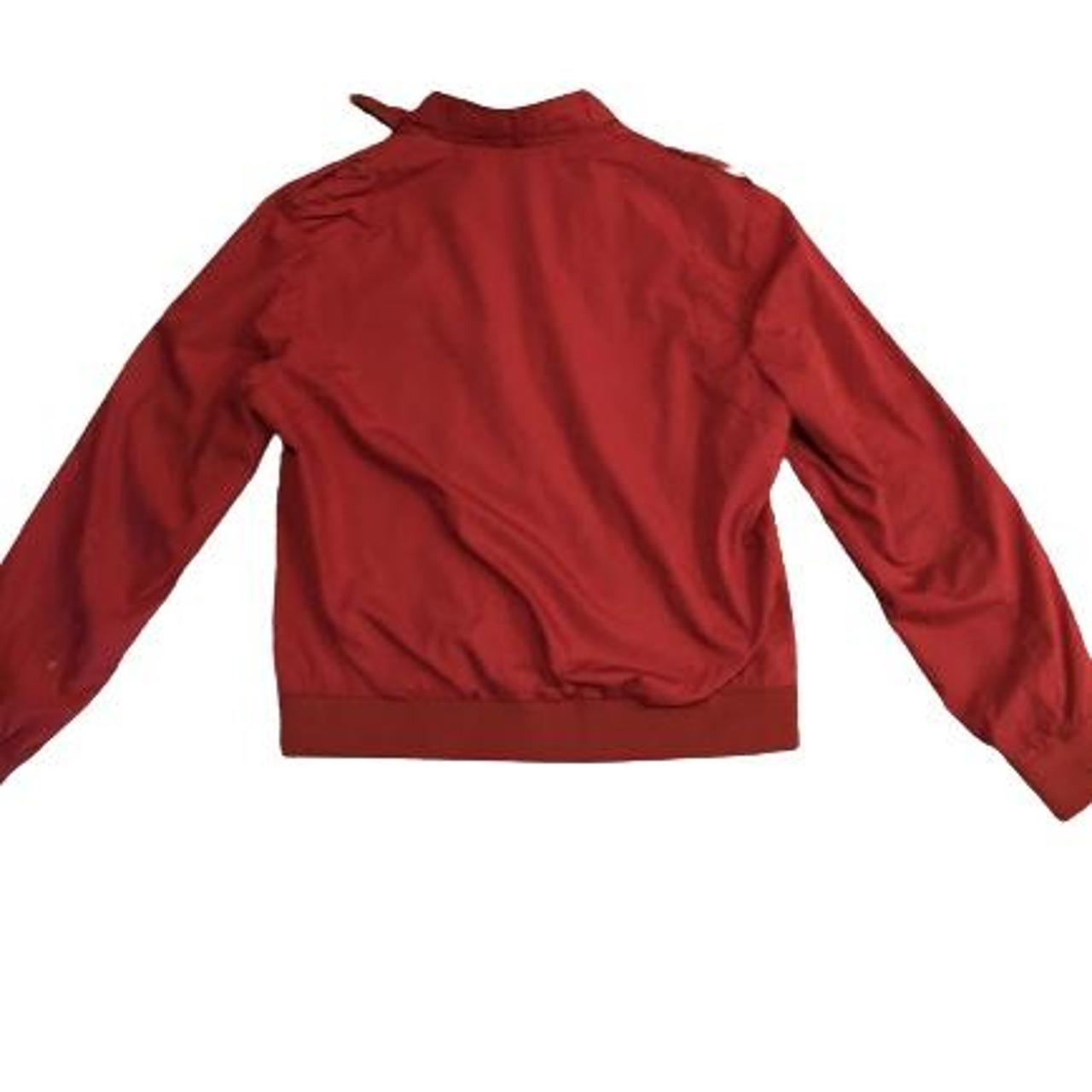 🔥VINTAGE🔥 Members Only Red Bomber Jacket Size:... - Depop