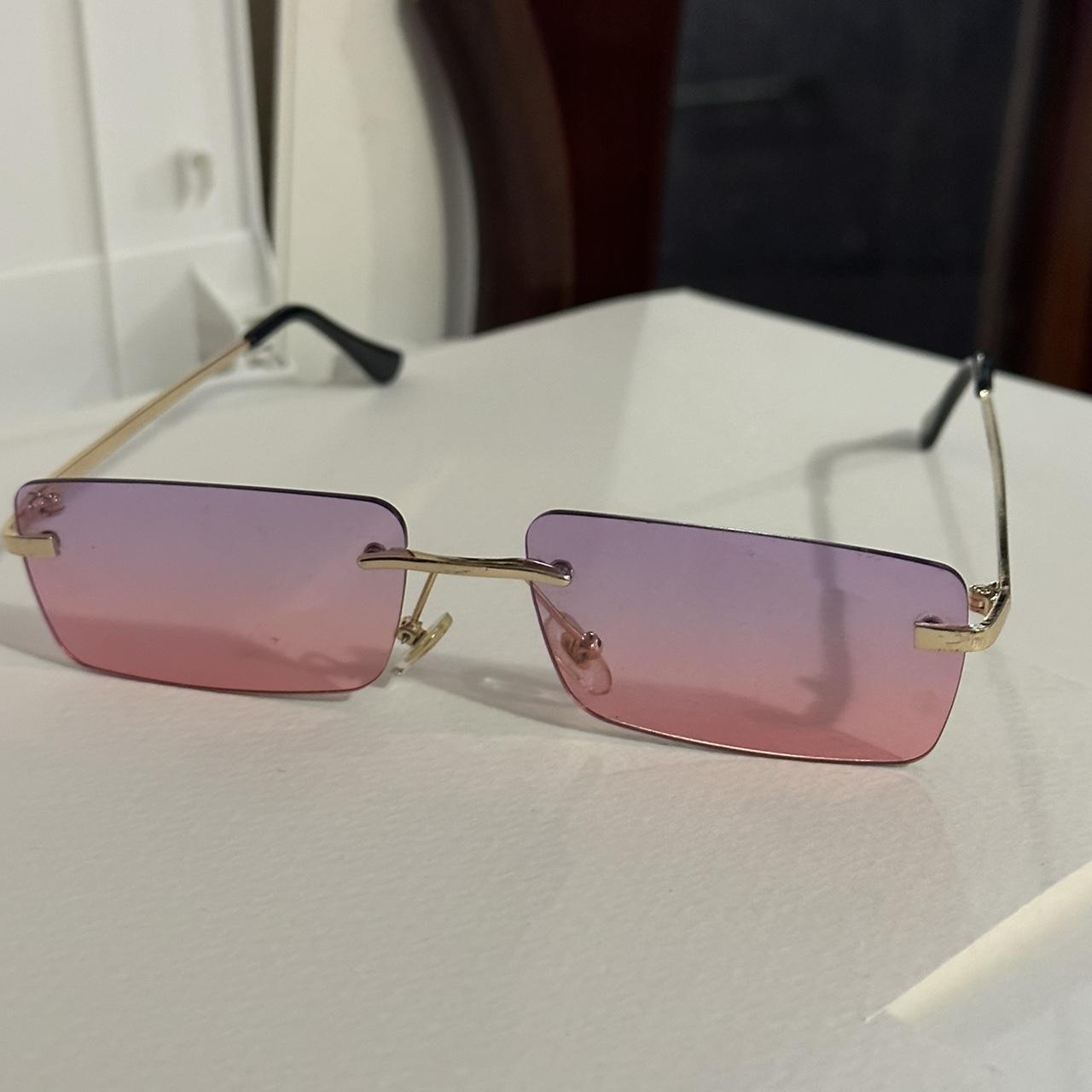 Vintage y2k sunglasses - Depop