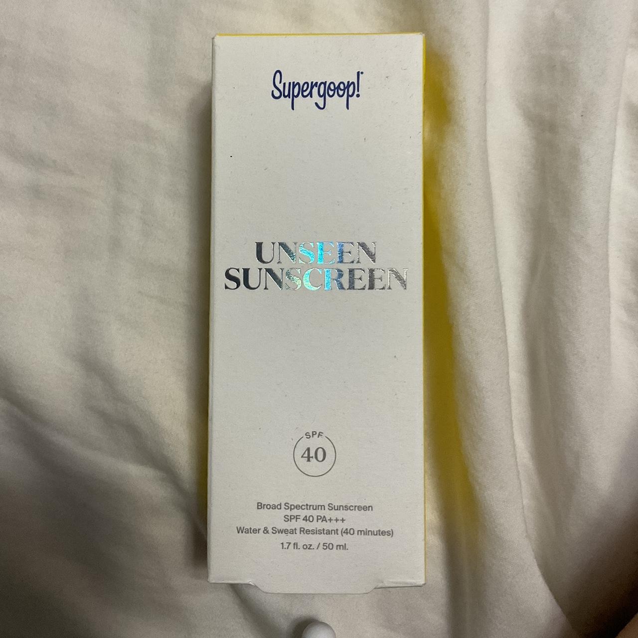Unseen sunscreen spf40 1.7 fluid oz Brand... - Depop