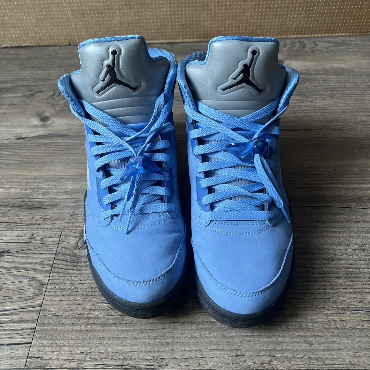 Nike Air Jordan 5 Retro SE UNC University Blue... - Depop