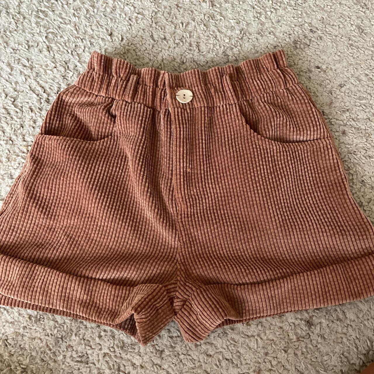 ZARA 11-12 year old brown shorts (152cm) - Depop