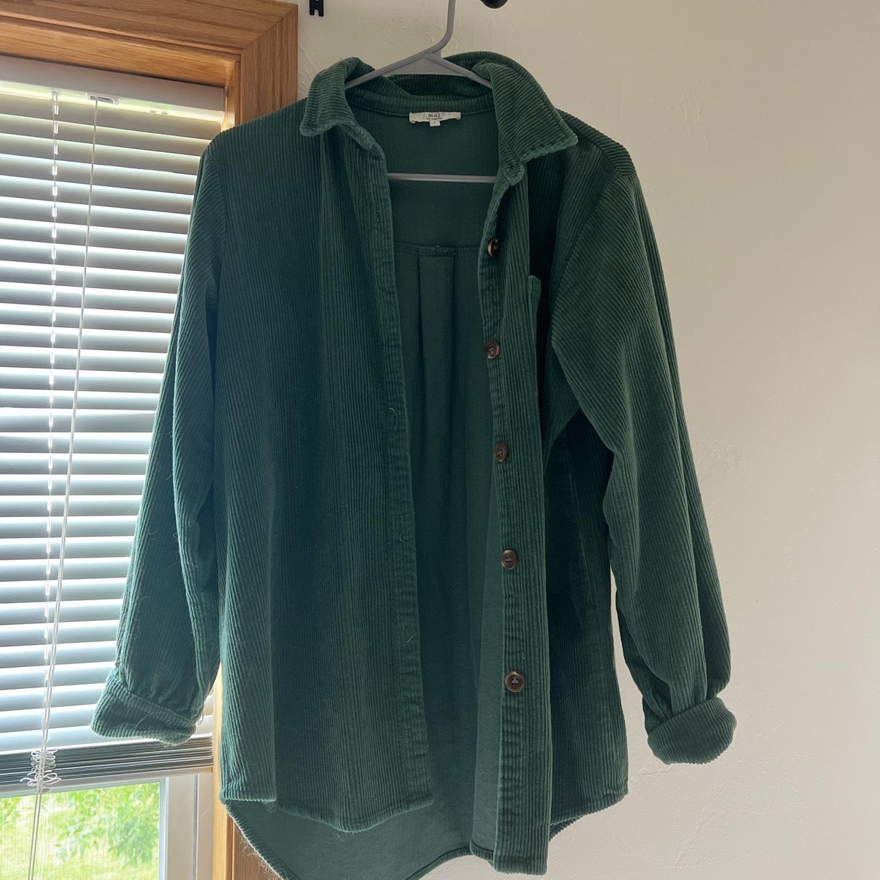 Green Shacket #Shacket #Green #Fall #Buttons - Depop