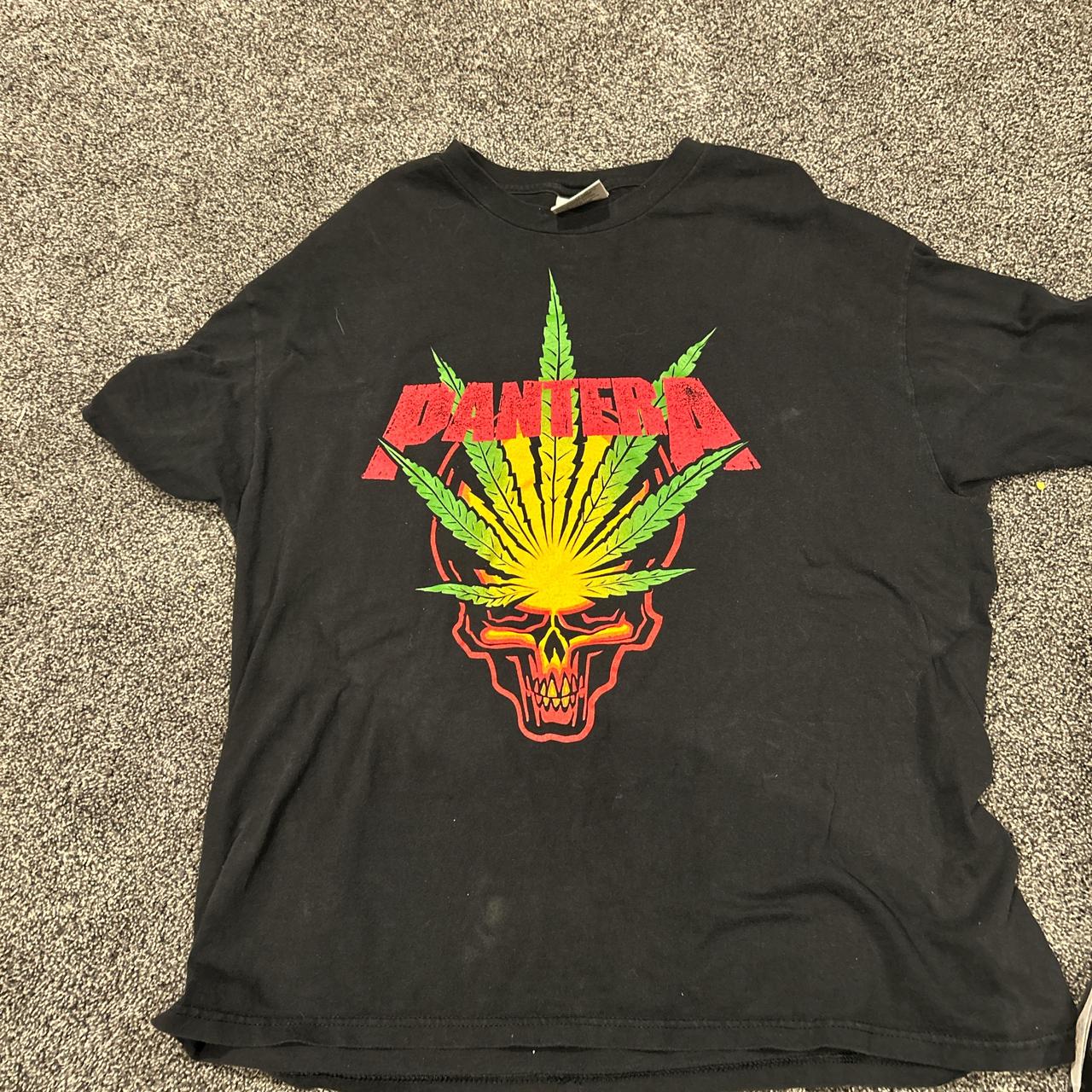 2000s Pantera Weed Band Tee It’s goes for about 100... | Depop