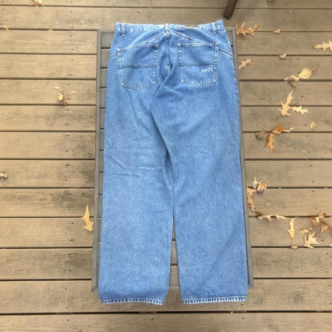 Vintage 90’s JNCO Southpole Style Split Back Pocket... - Depop