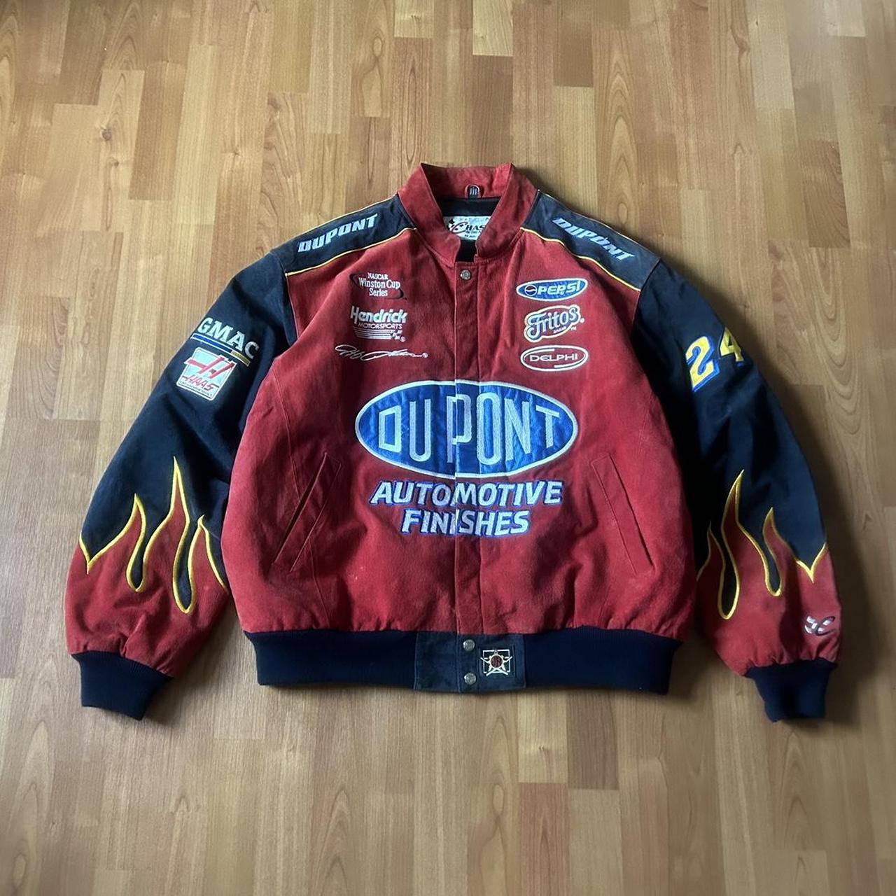 Vintage 90s Chase Authentics Jeff Gordon #24 Flames... - Depop