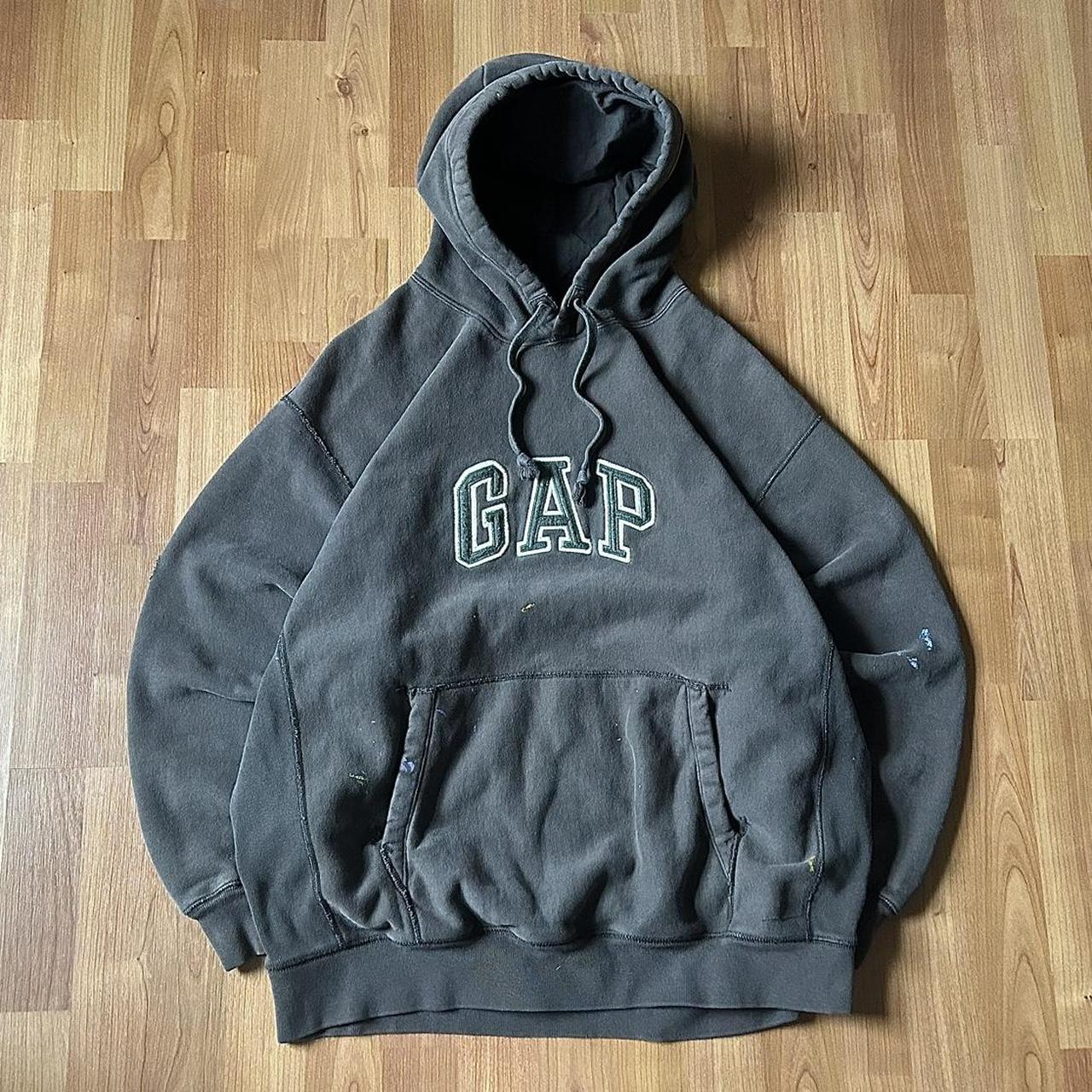 Vintage 90s Y2k GAP Athletics Mocha Chocolate Brown... - Depop