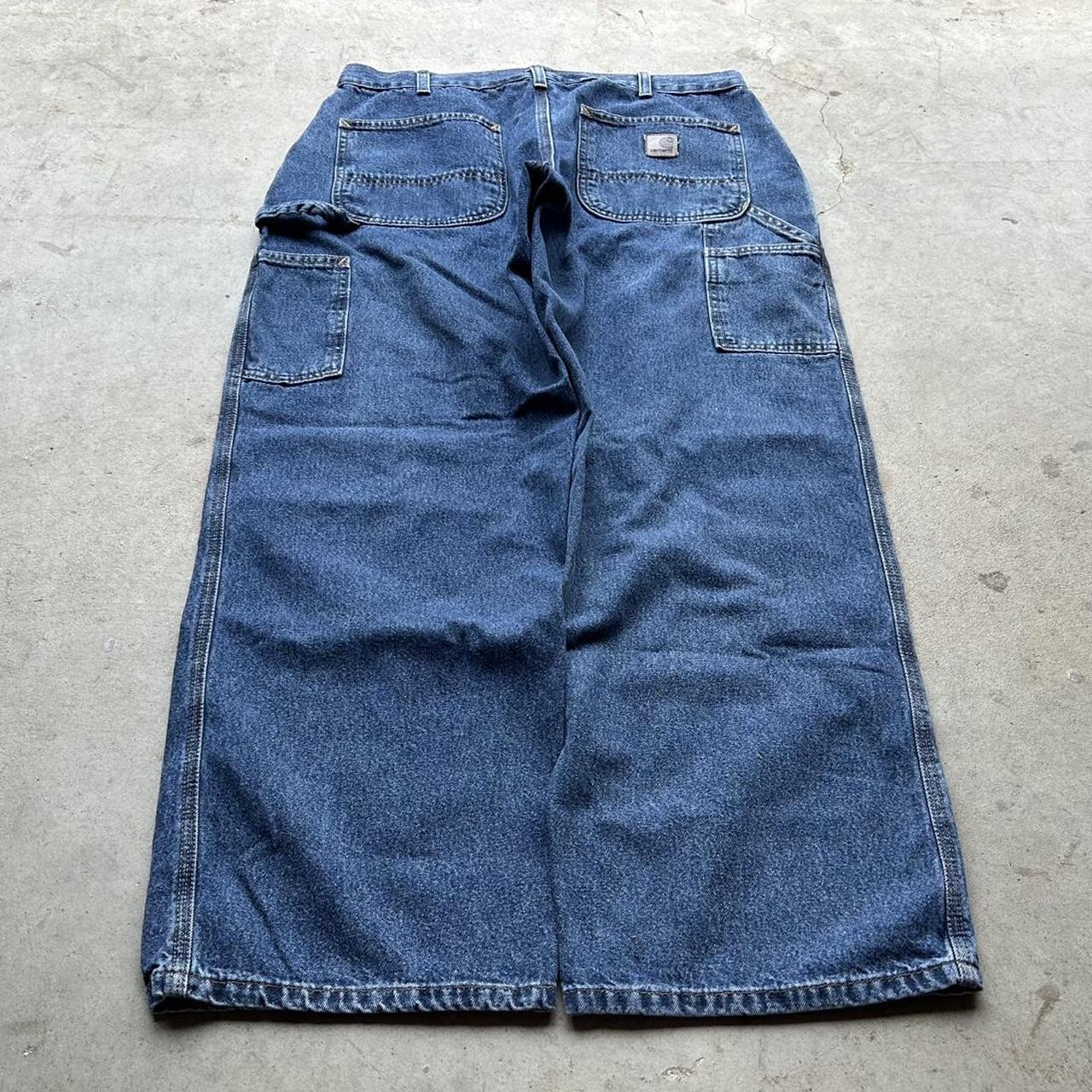 Vintage 90s Y2k Carhartt DPS Dungaree Fit Baggy... | Depop