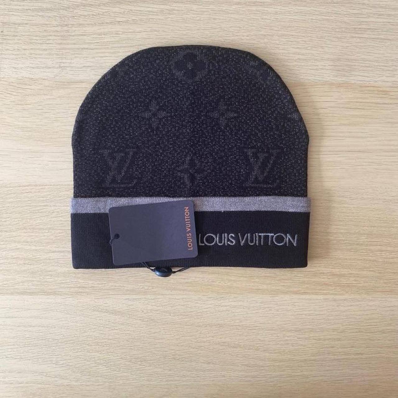 LV monogram Eclipse Beanie (RRP £270) Brand new... - Depop
