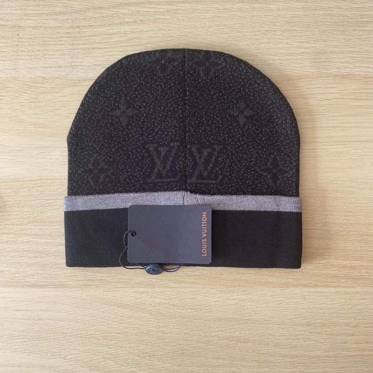 LV monogram Eclipse Beanie (RRP £270) Brand new... - Depop
