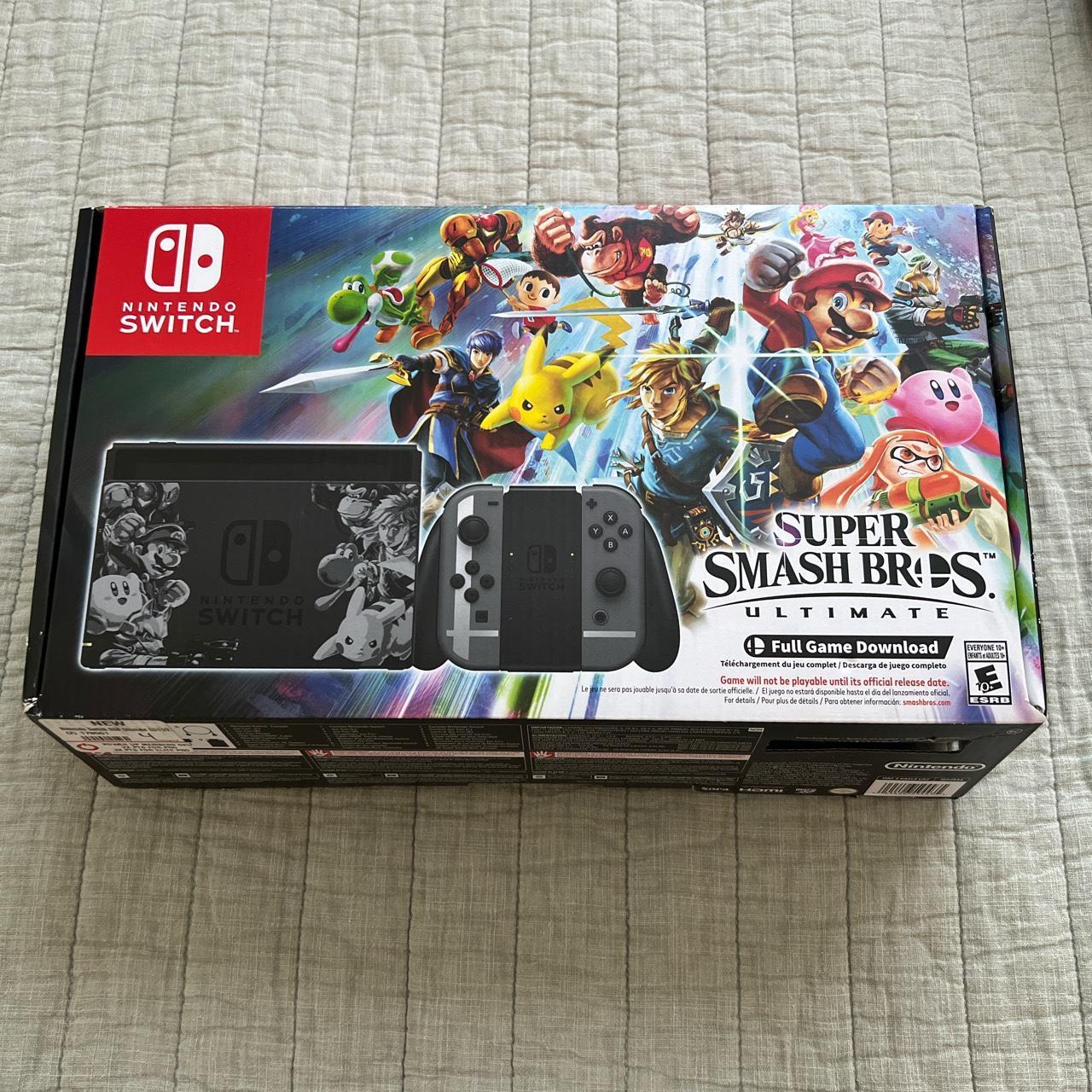Super smash nintendo switch console. Still in super... - Depop