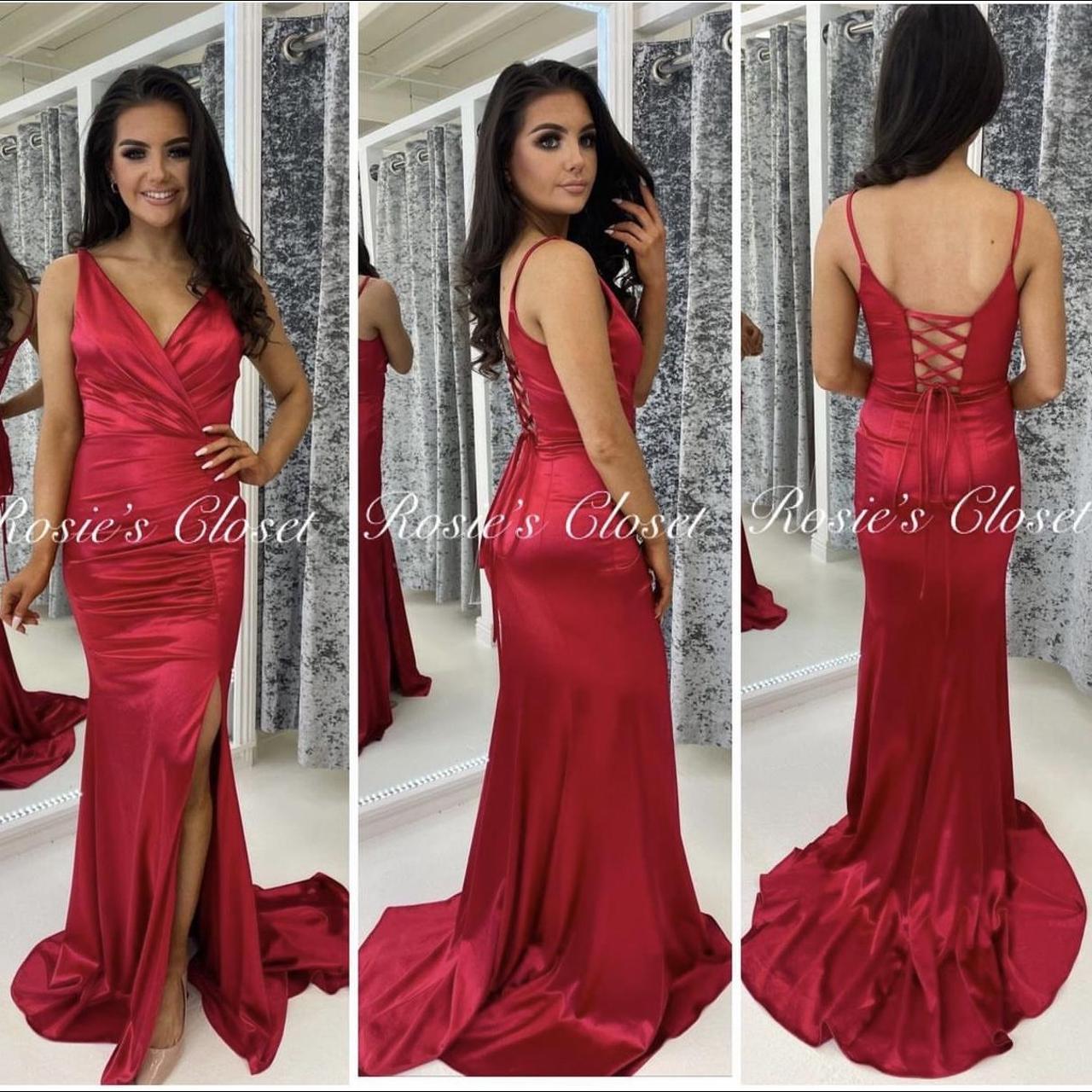 Red formal / prom / debs dress ️ Bought from Rosie’s... | Depop