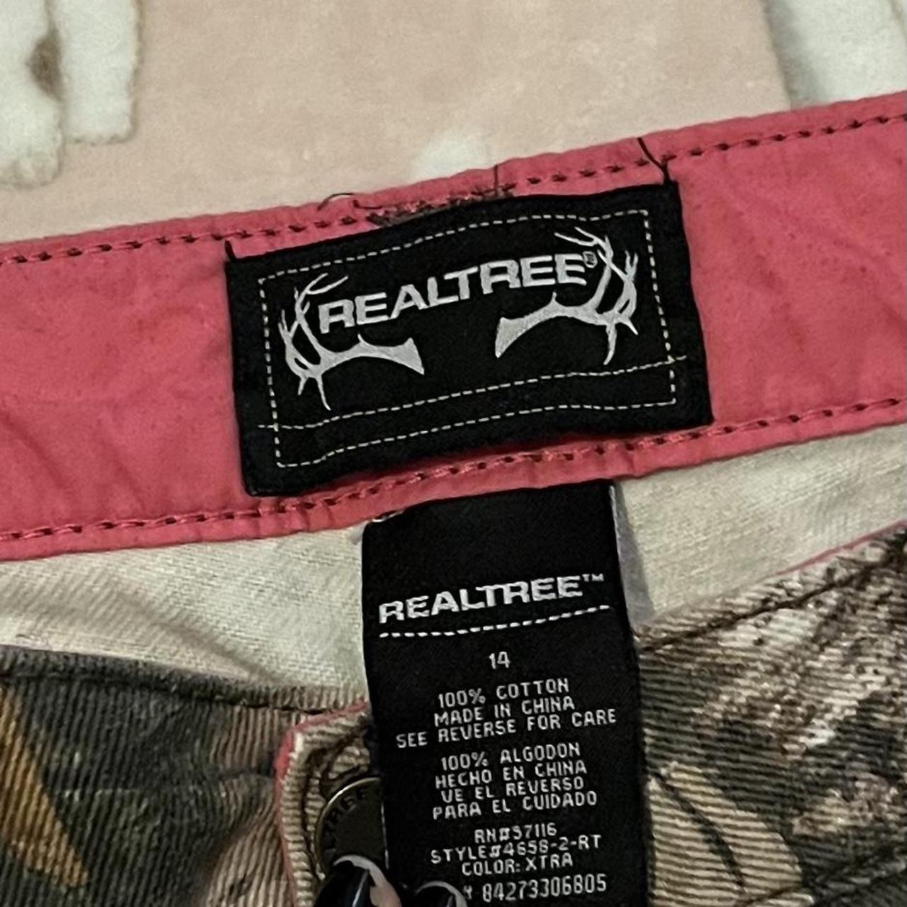 women's realtree camo pants tagged size 14, good... - Depop