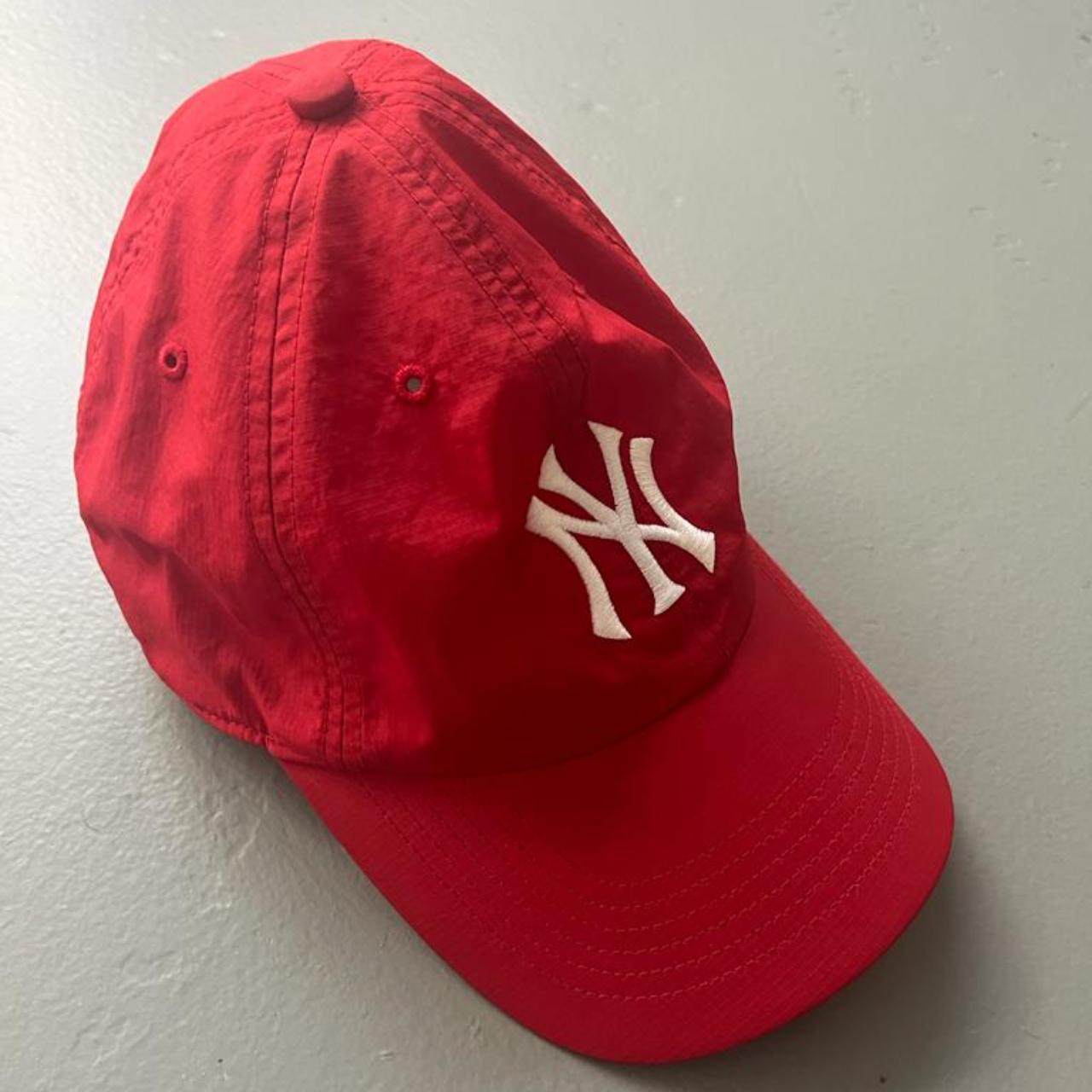 Red 47 Brand Yankees Hat Lightly worn, some... - Depop