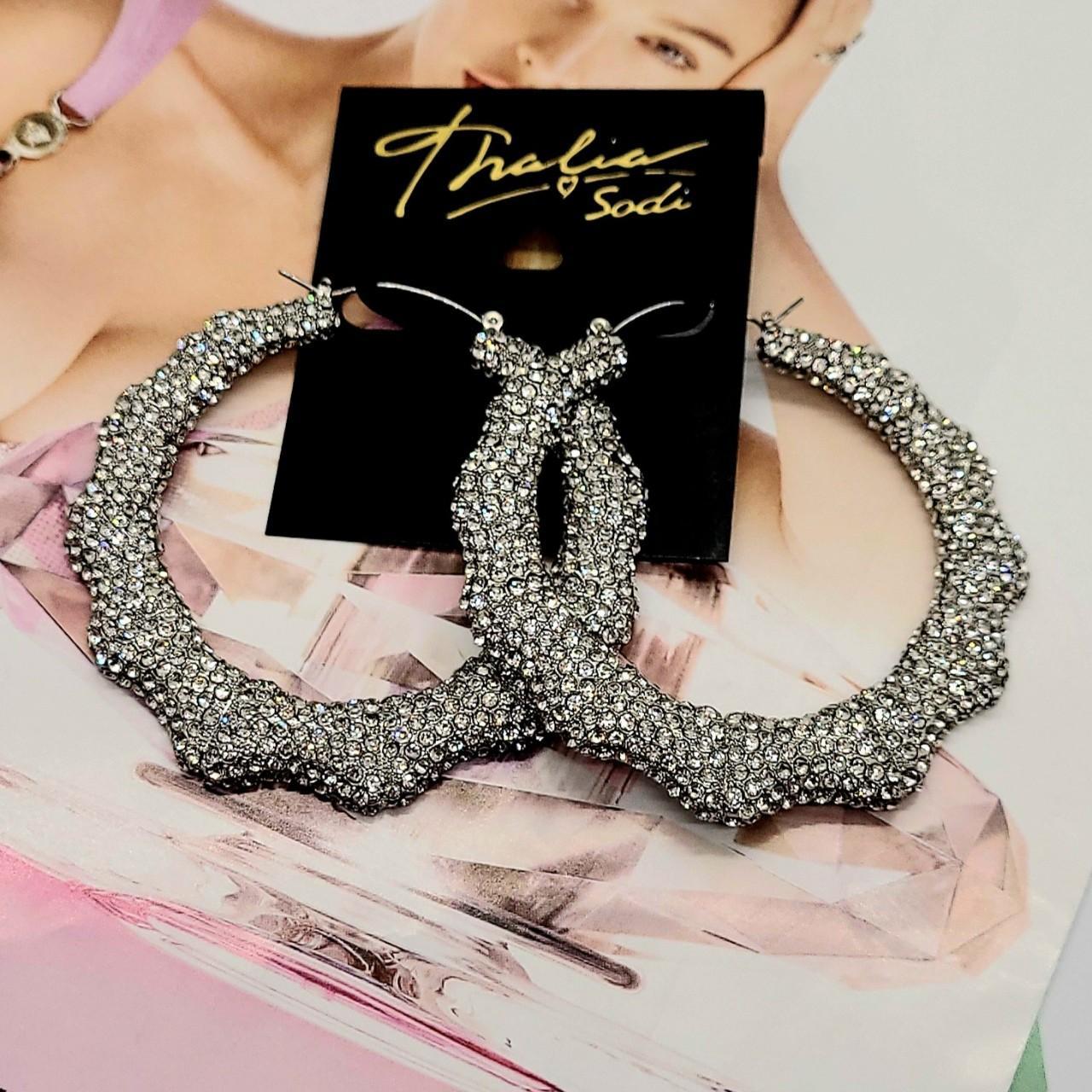 Thalia sodi hoop earrings store