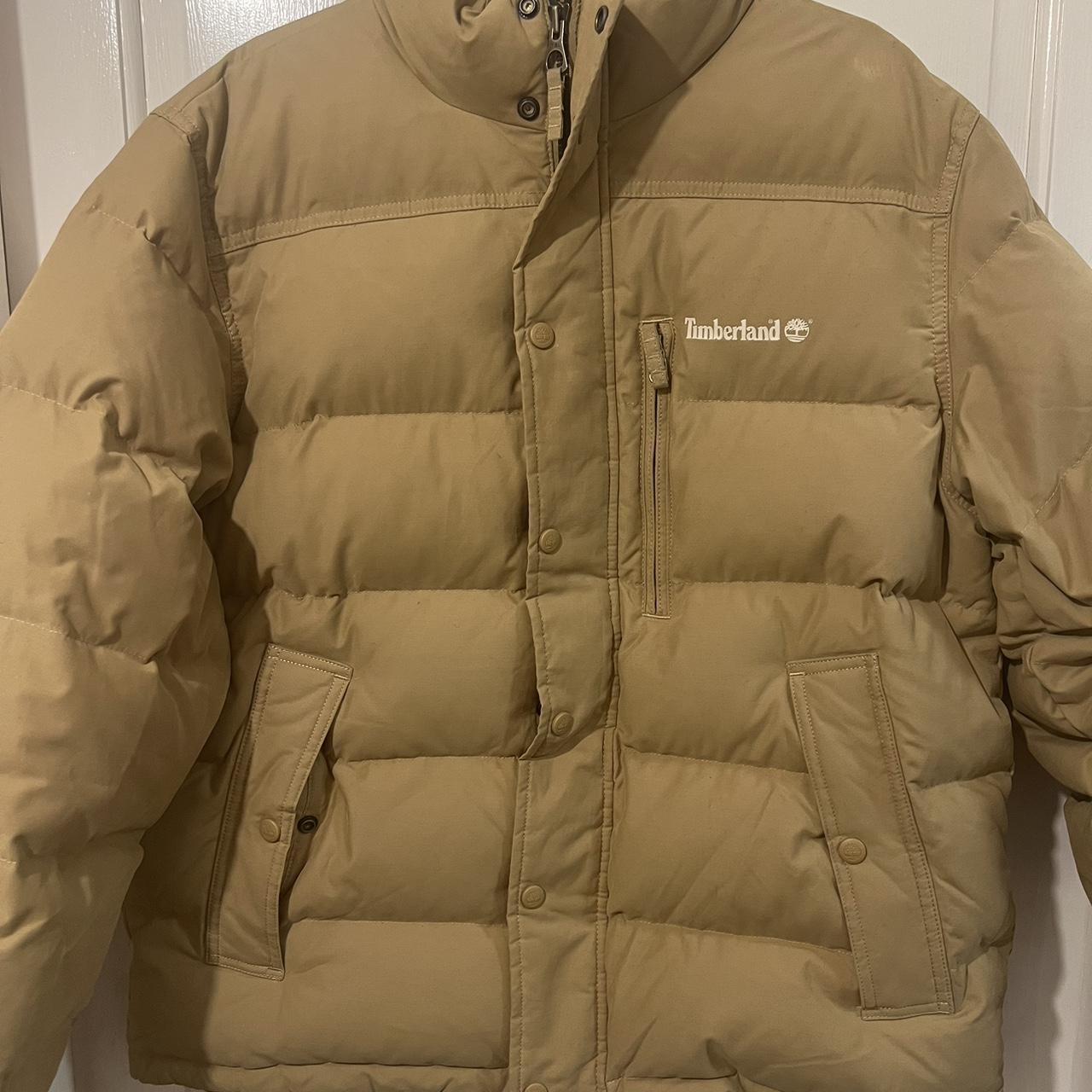 Timberland down puffer jacket Size L - Depop