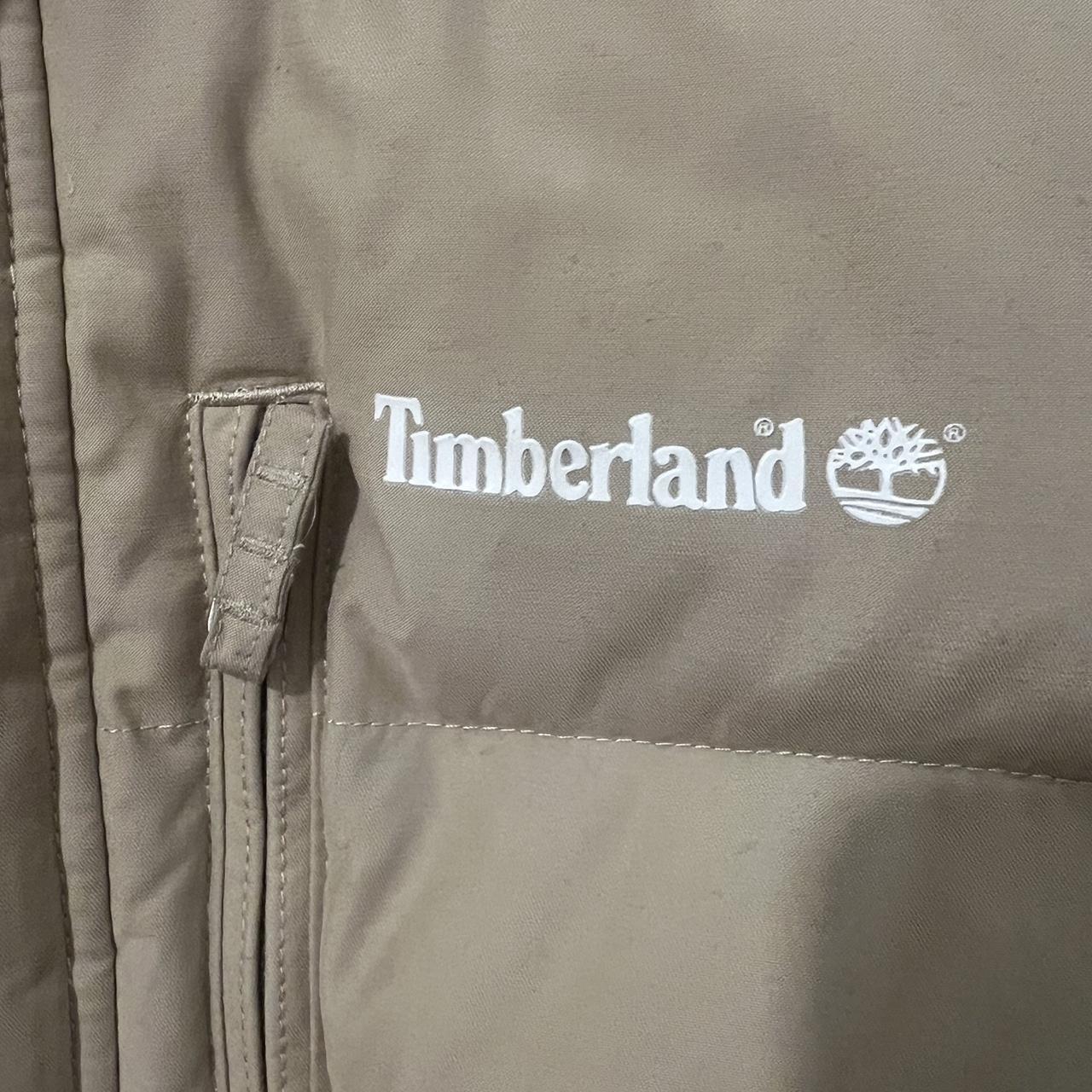 Timberland down puffer jacket Size L - Depop